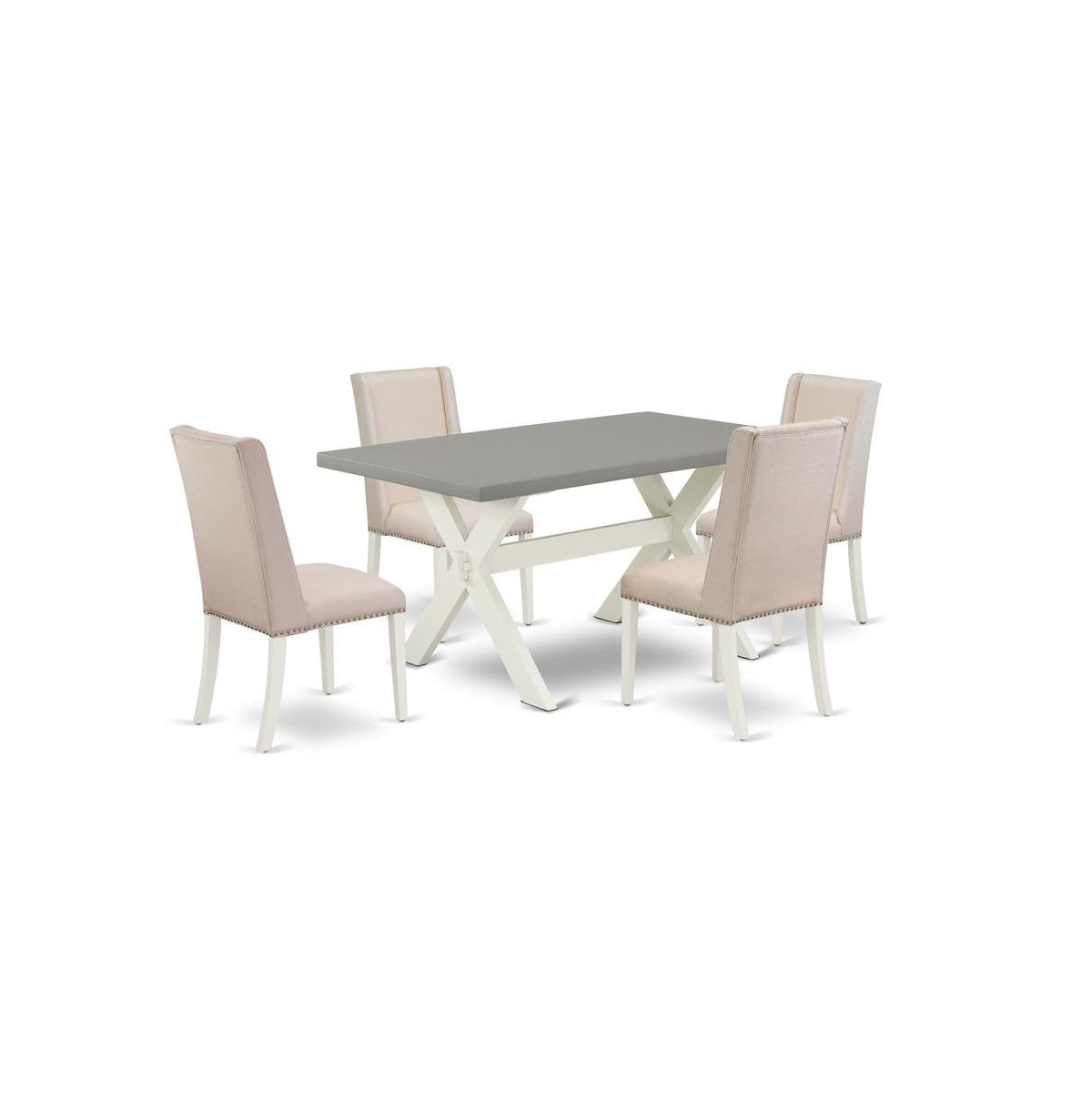 Click here for East West Furniture 5-Piece Beautiful Rectangular... prices