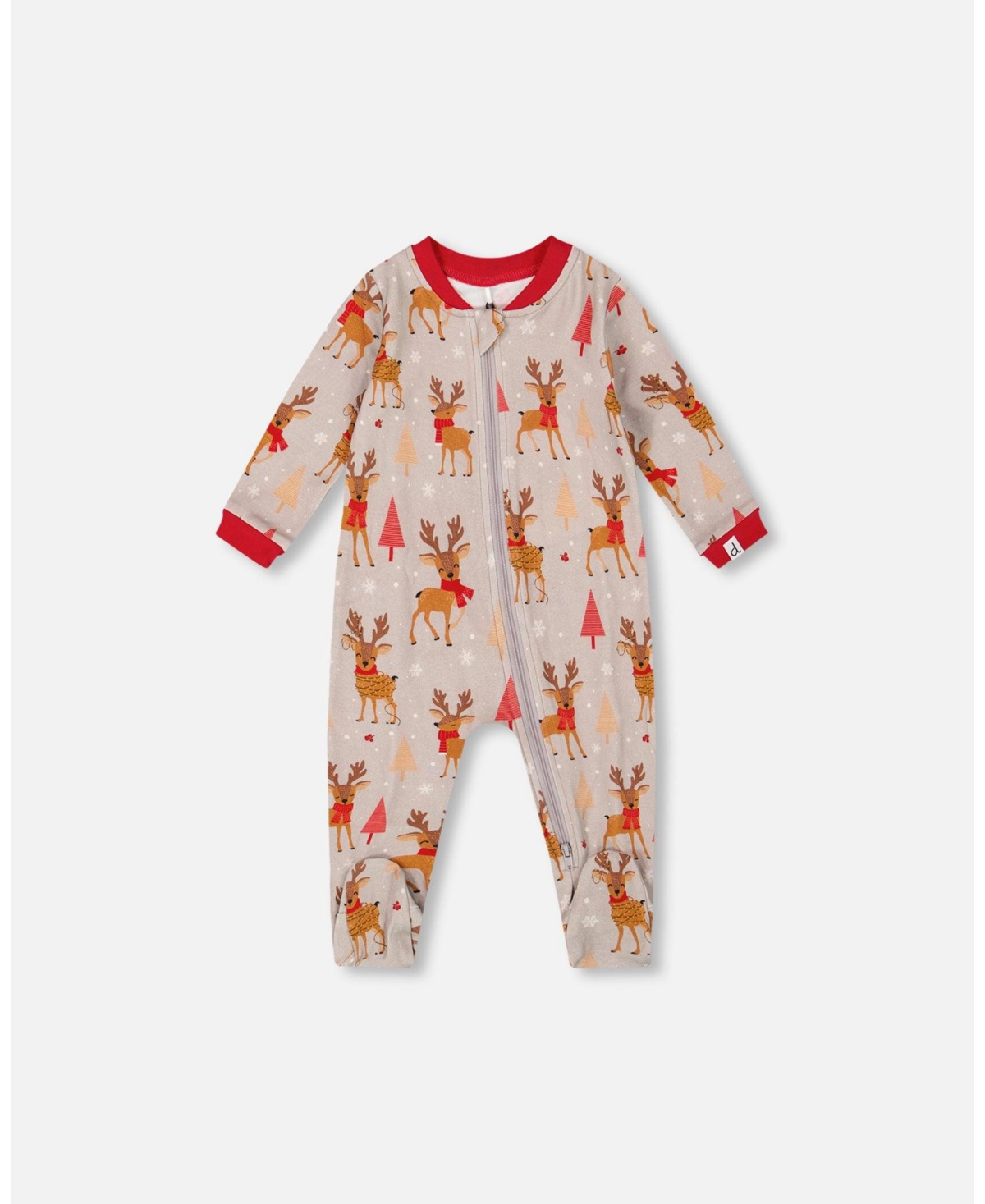 Click here for Deux par Deux Baby Boy One-Piece Cotton Pajama Bei... prices