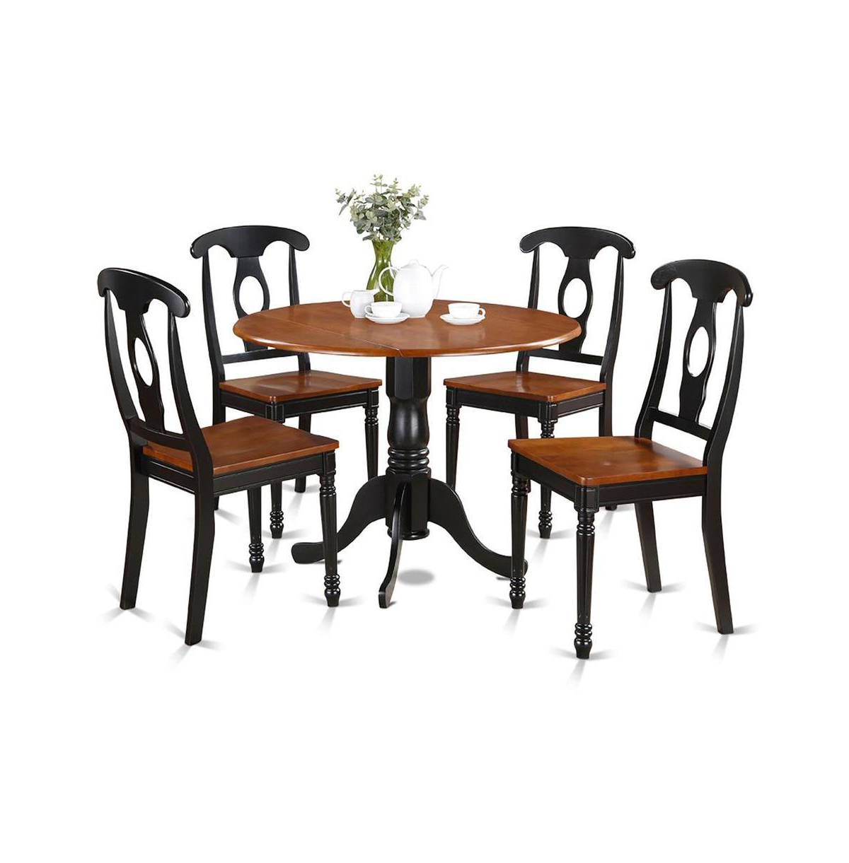Click here for East West Furniture 5 Pc small Kitchen Table set-T... prices