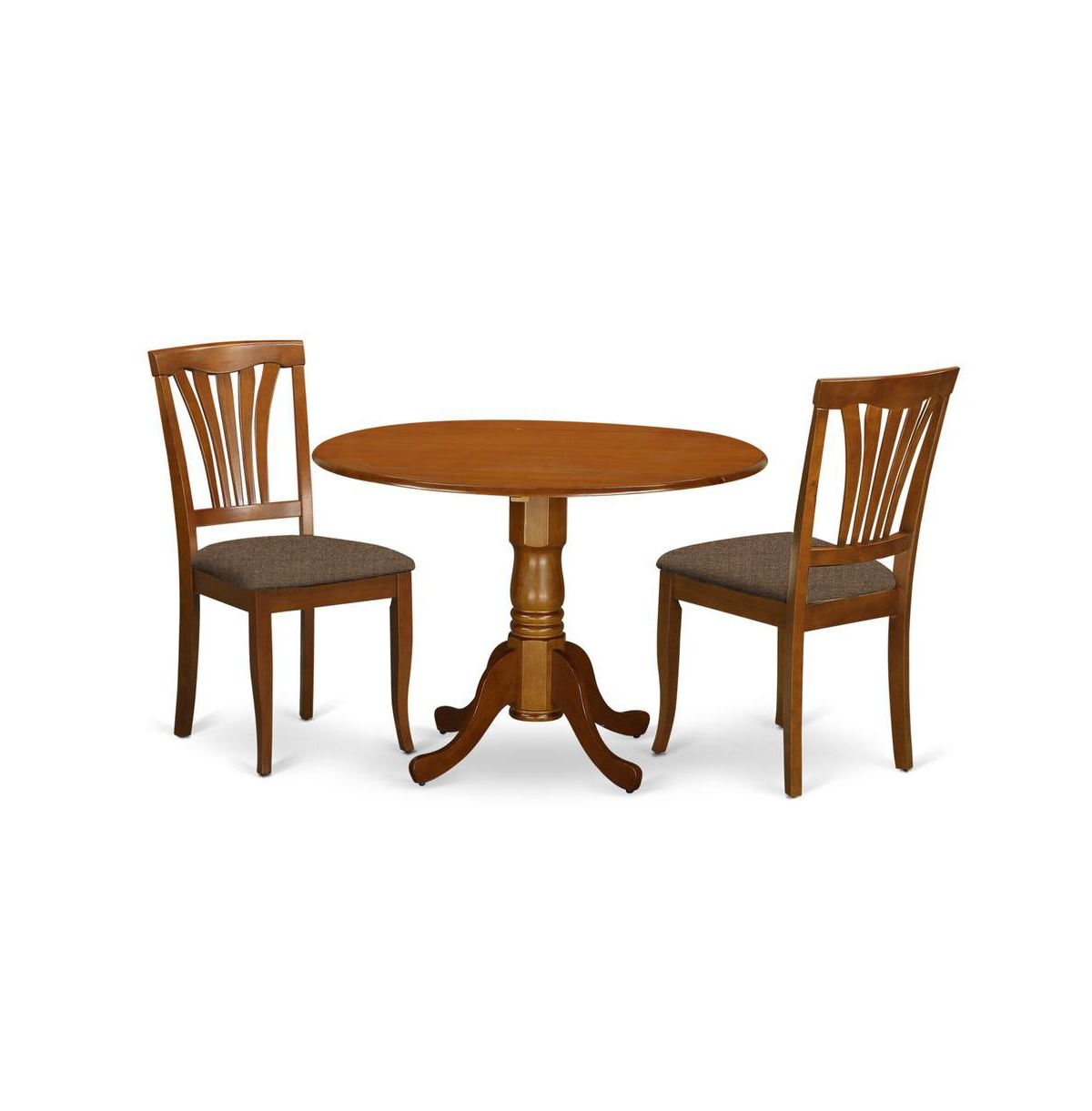Click here for East West Furniture 3 Pc Kitchen nook Dining set-r... prices