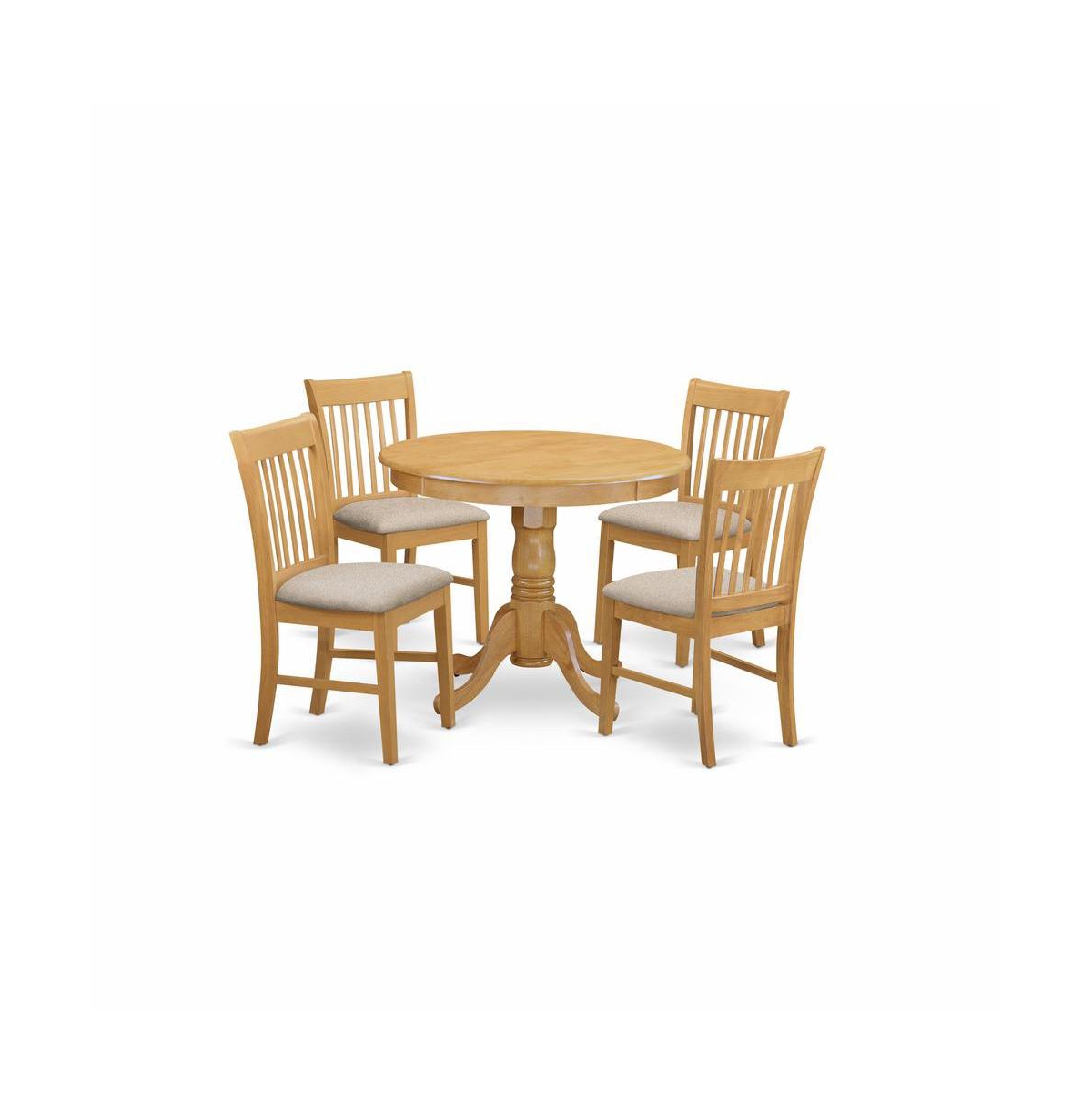 Click here for East West Furniture 5 Pc Dinette Table set - Small... prices