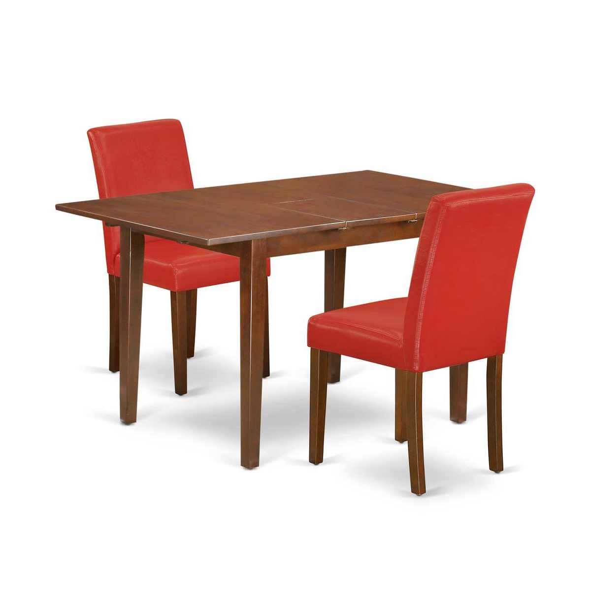 Click here for East West Furniture Dining Room Set Mahogany - Mah... prices