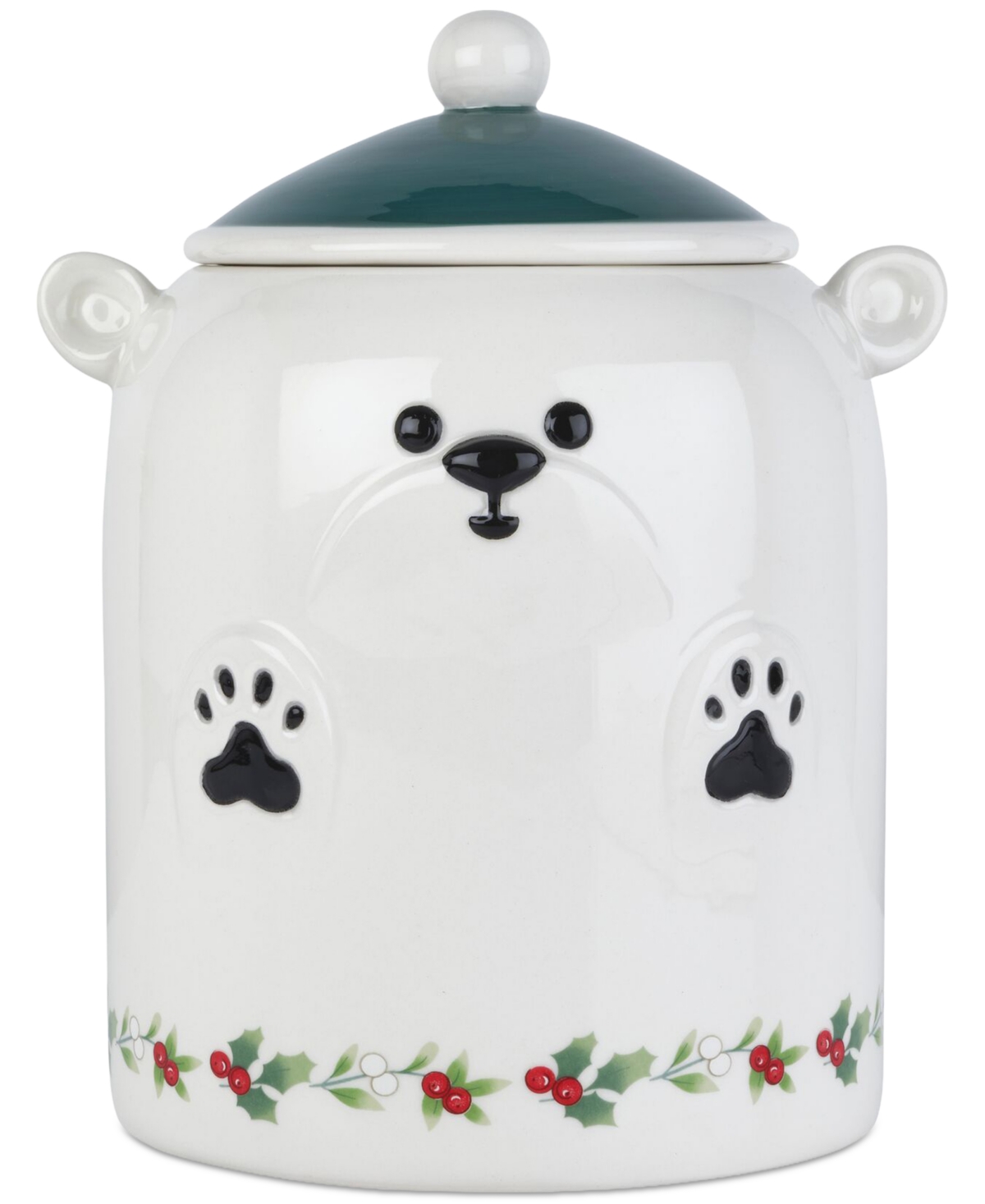 Click here for Winterberry Polar Bear Lidded Canister - Assorted prices