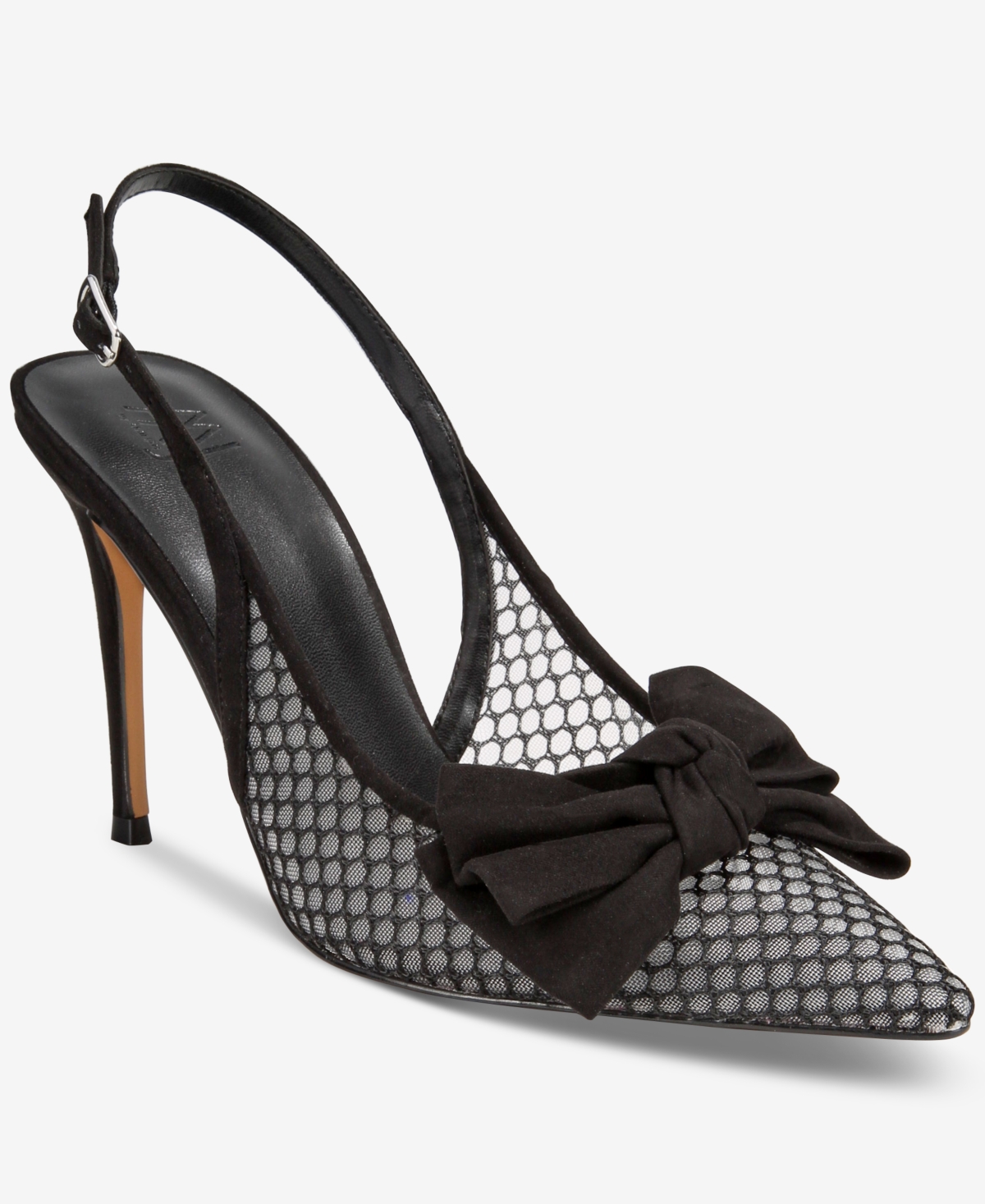 Click here for Aaj By Aminah Womens Gemma Bow Slingback Pumps - B... prices