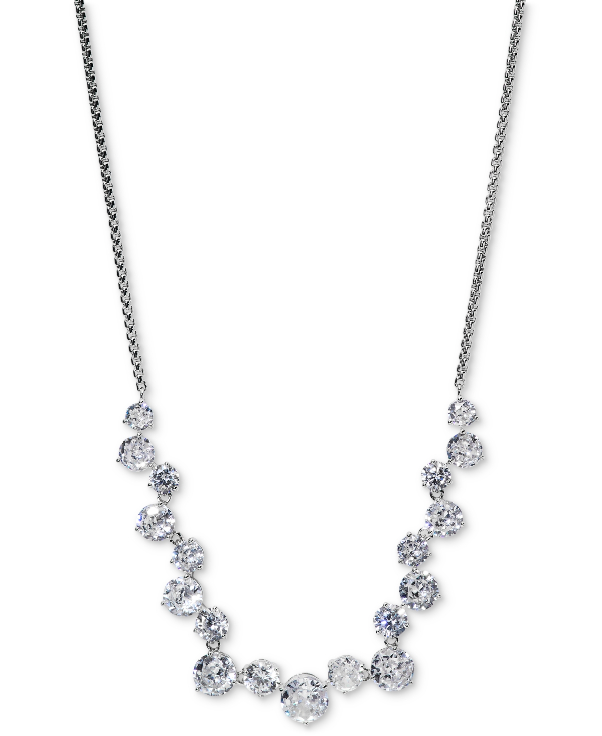 Click here for Eliot Danori Cubic Zirconia Statement Necklace  15... prices
