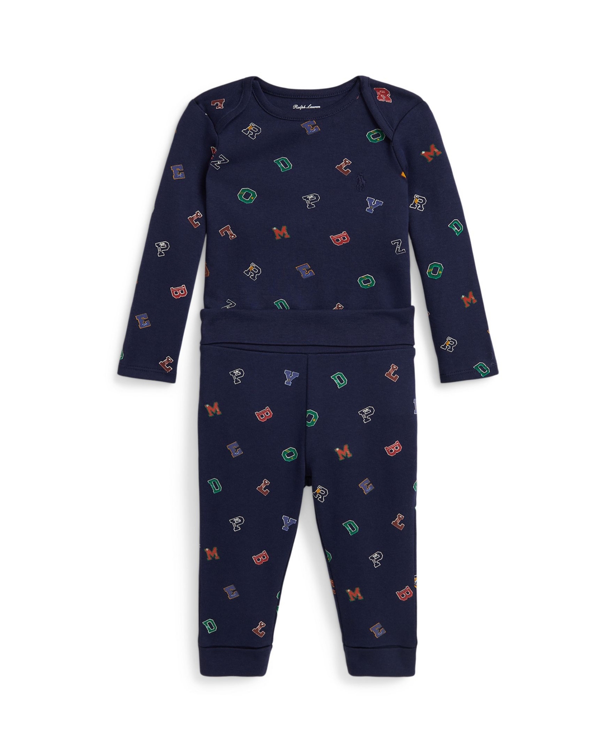 Click here for Polo Ralph Lauren Baby Boys 2-Piece Printed Interl... prices