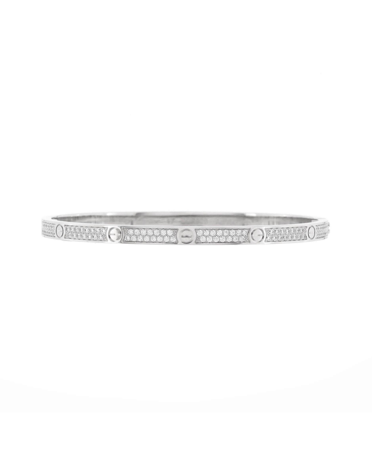 Click here for Pre-Owned Cartier Love Bracelet - 18k white gold prices