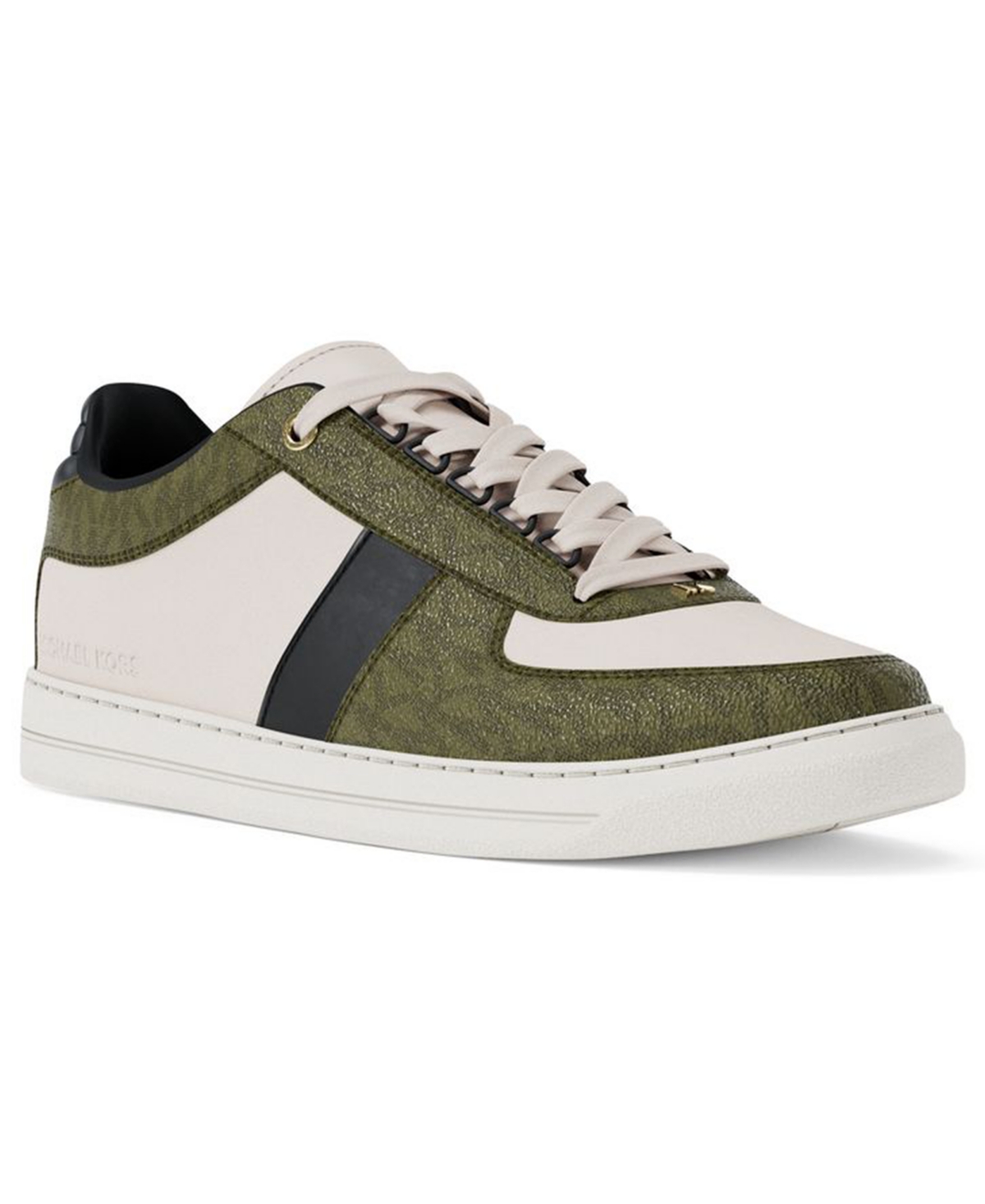 Click here for Michael Kors Mens Brady Lace-Up Sneakers - Light C... prices