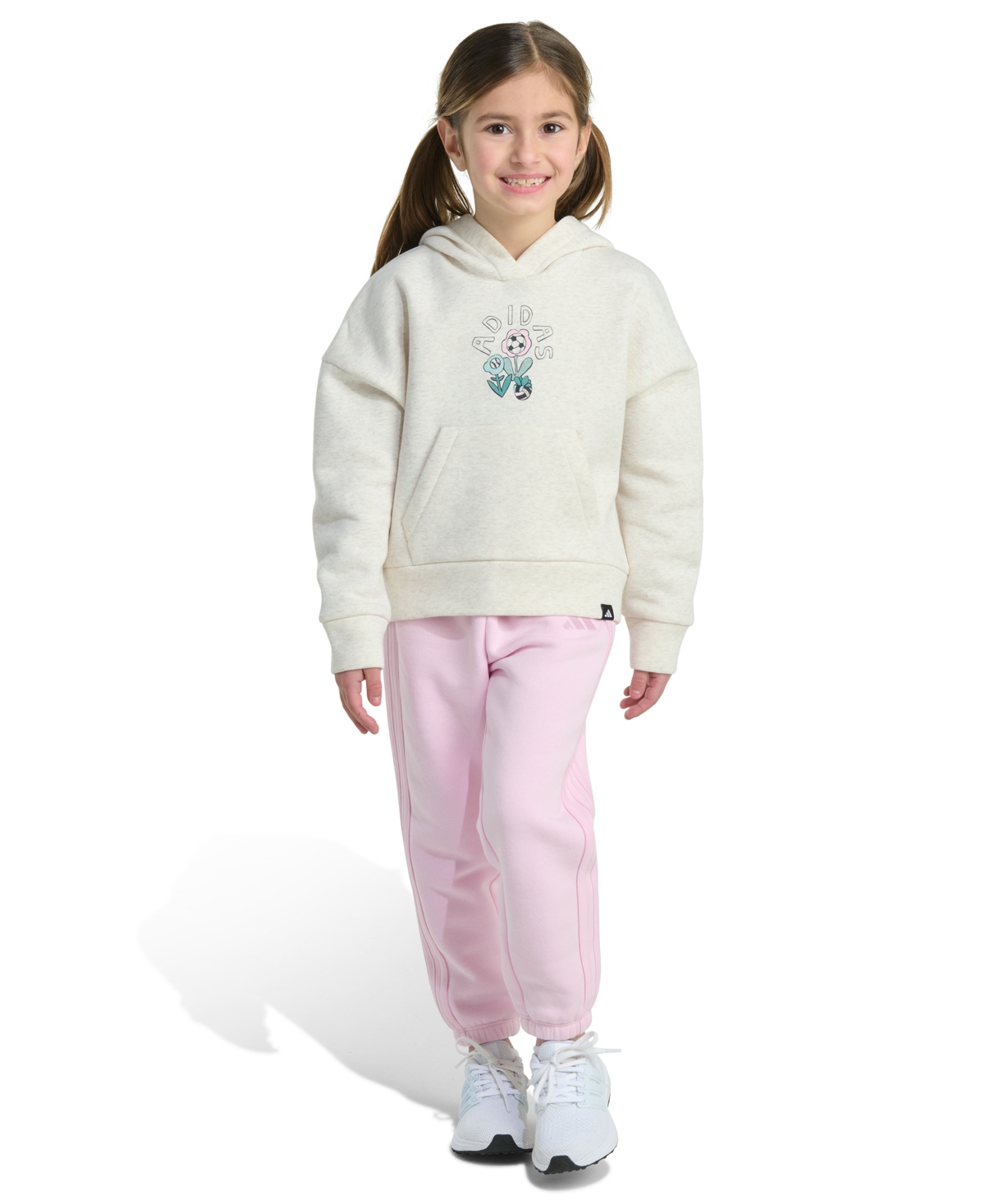 Click here for adidas Toddler and Little Girls 2-Piece Pull-On Ho... prices