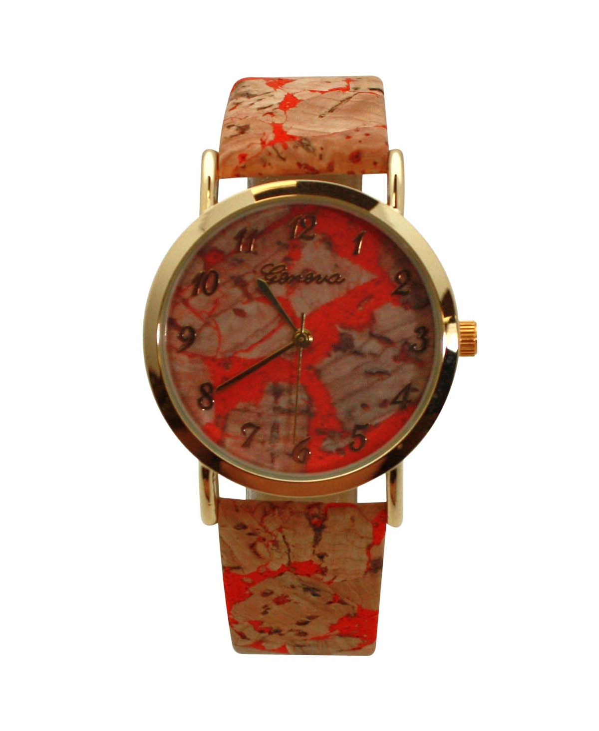 Click here for Olivia Pratt Multi Cork Style Strap Women Watch -... prices