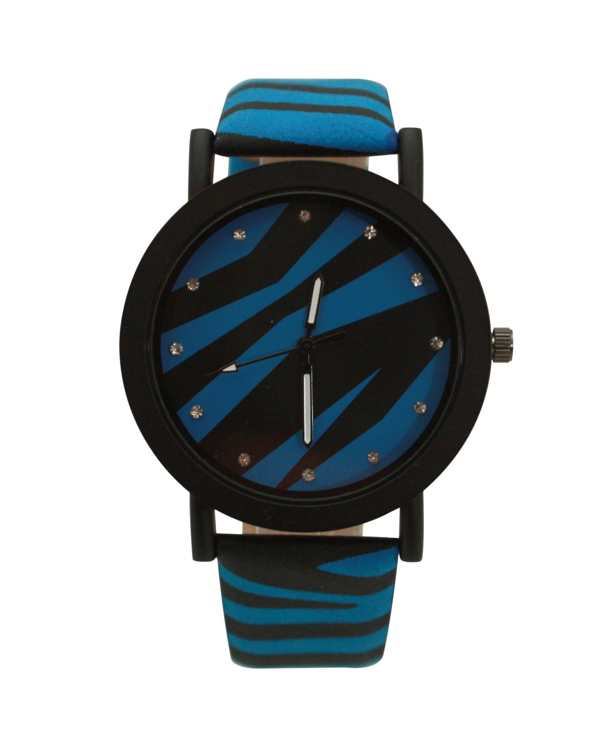 Click here for Olivia Pratt Blue Zebra Colorful Strap Women Watch... prices