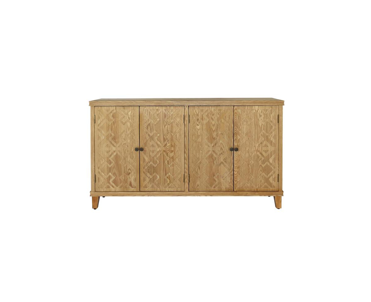 Click here for Casainc 59 Wooden Accent Storage Cabinet with 4 Do... prices