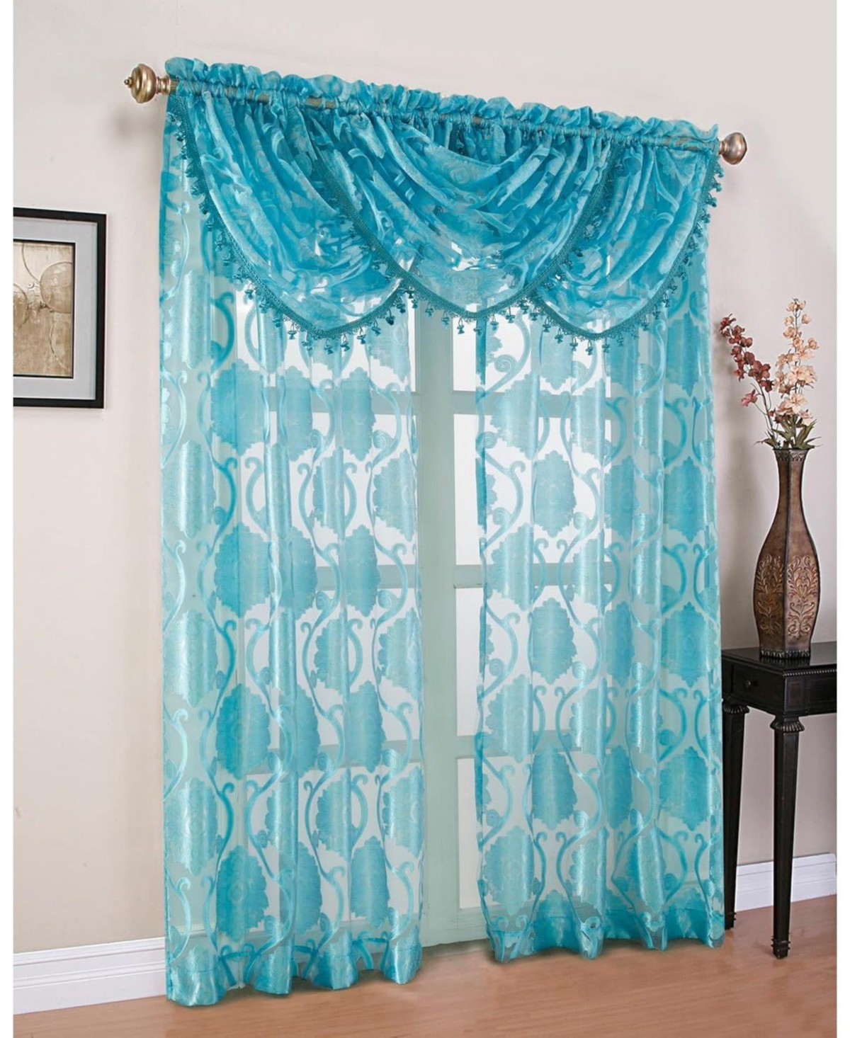 Click here for Kate Aurora Organza Sheer Milawi Complete 5 Piece... prices