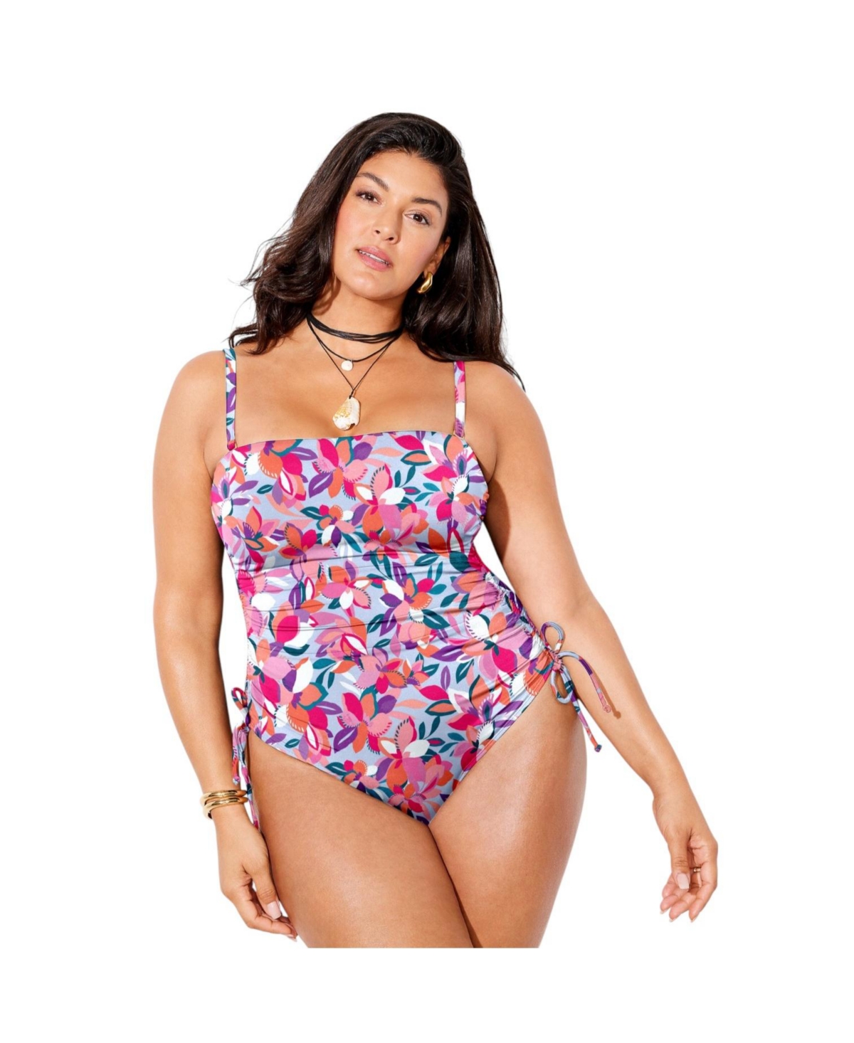 Click here for Swimsuits for All Womens Essential Bandeau Adjusta... prices