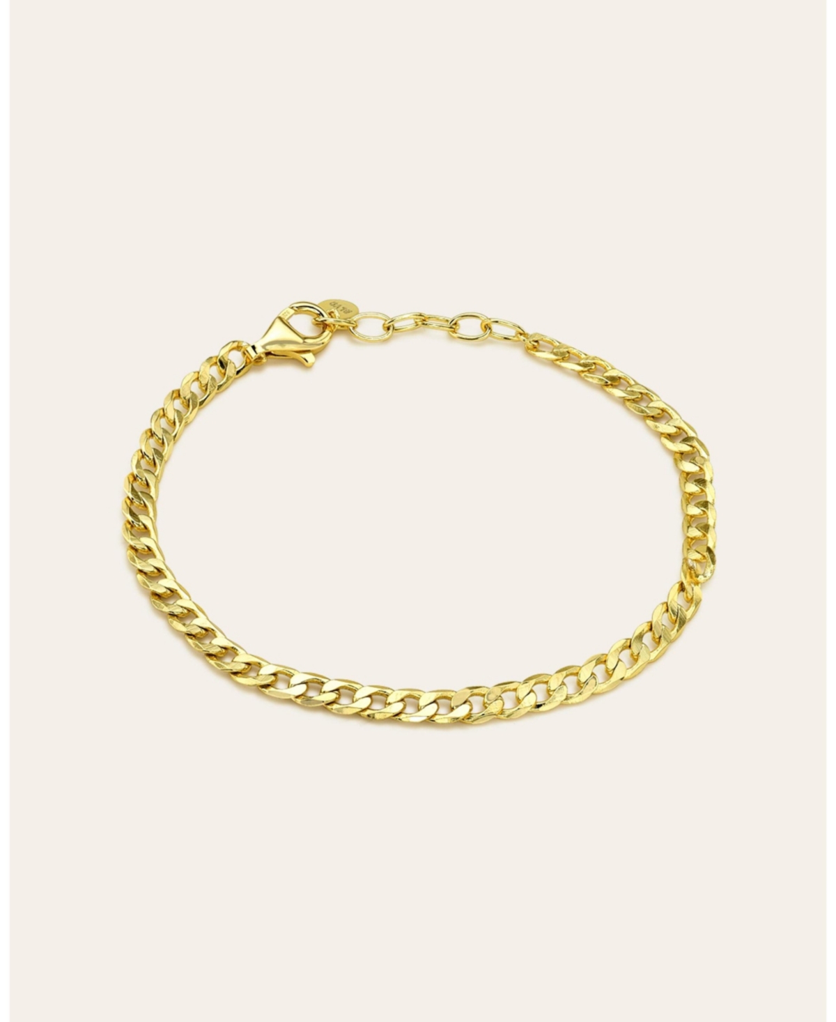 Click here for Zoe Lev Cuban Link Chain Bracelet - Yellow gold ve... prices