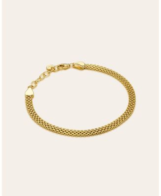 Click here for Flat Mesh Chain Bracelet prices