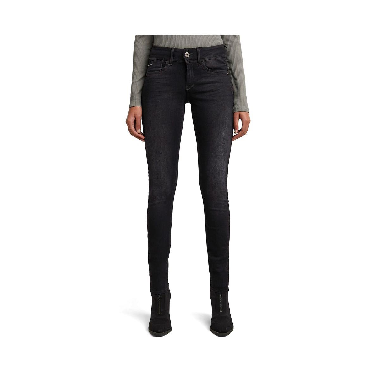 Click here for G-Star Womens Lynn Skinny Jeans - Dusty grey prices