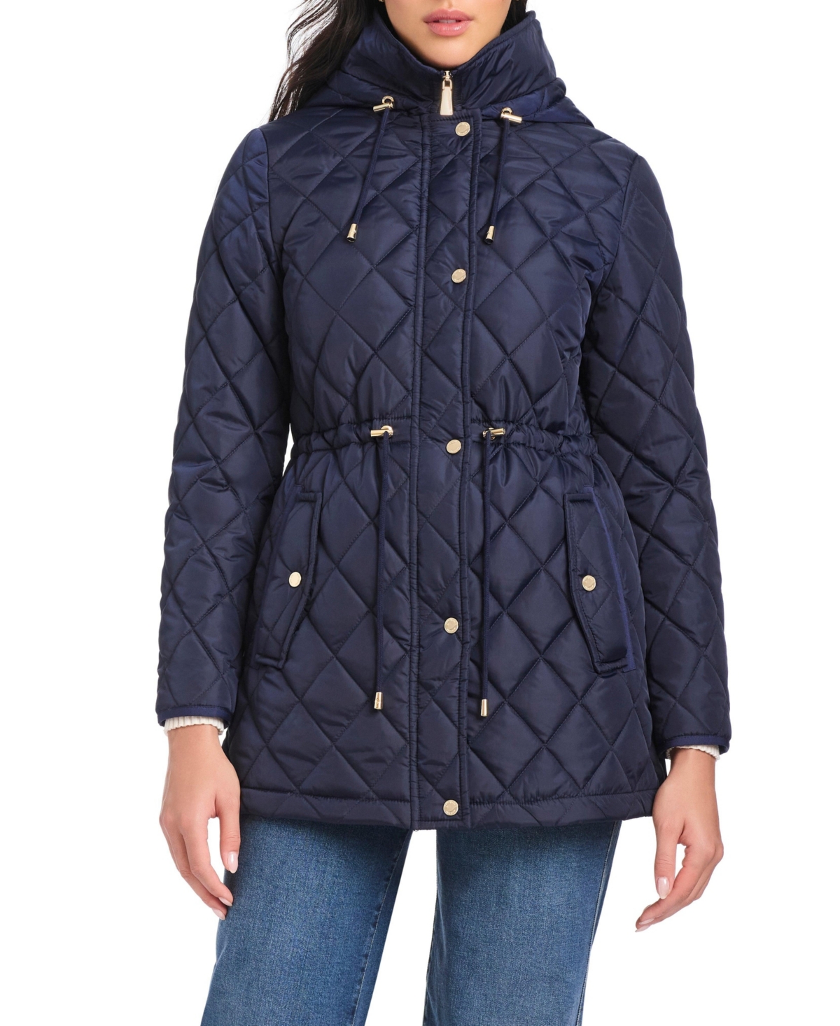 Click here for kate spade new york Womens Diamond Quilted Anorak... prices