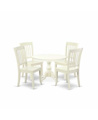 Click here for East West Furniture 5 Piece Modern Dining Table Se... prices
