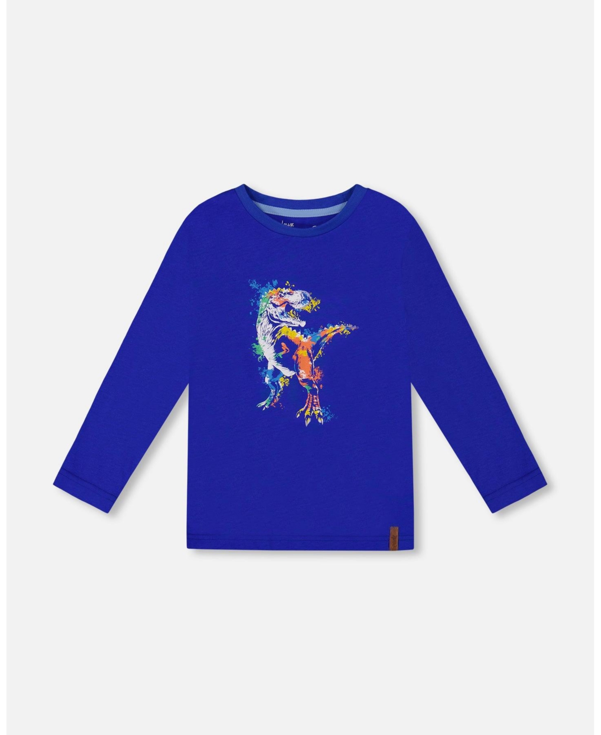 Click here for Deux par Deux Big Boys Long Sleeve Jersey Tee Blue... prices