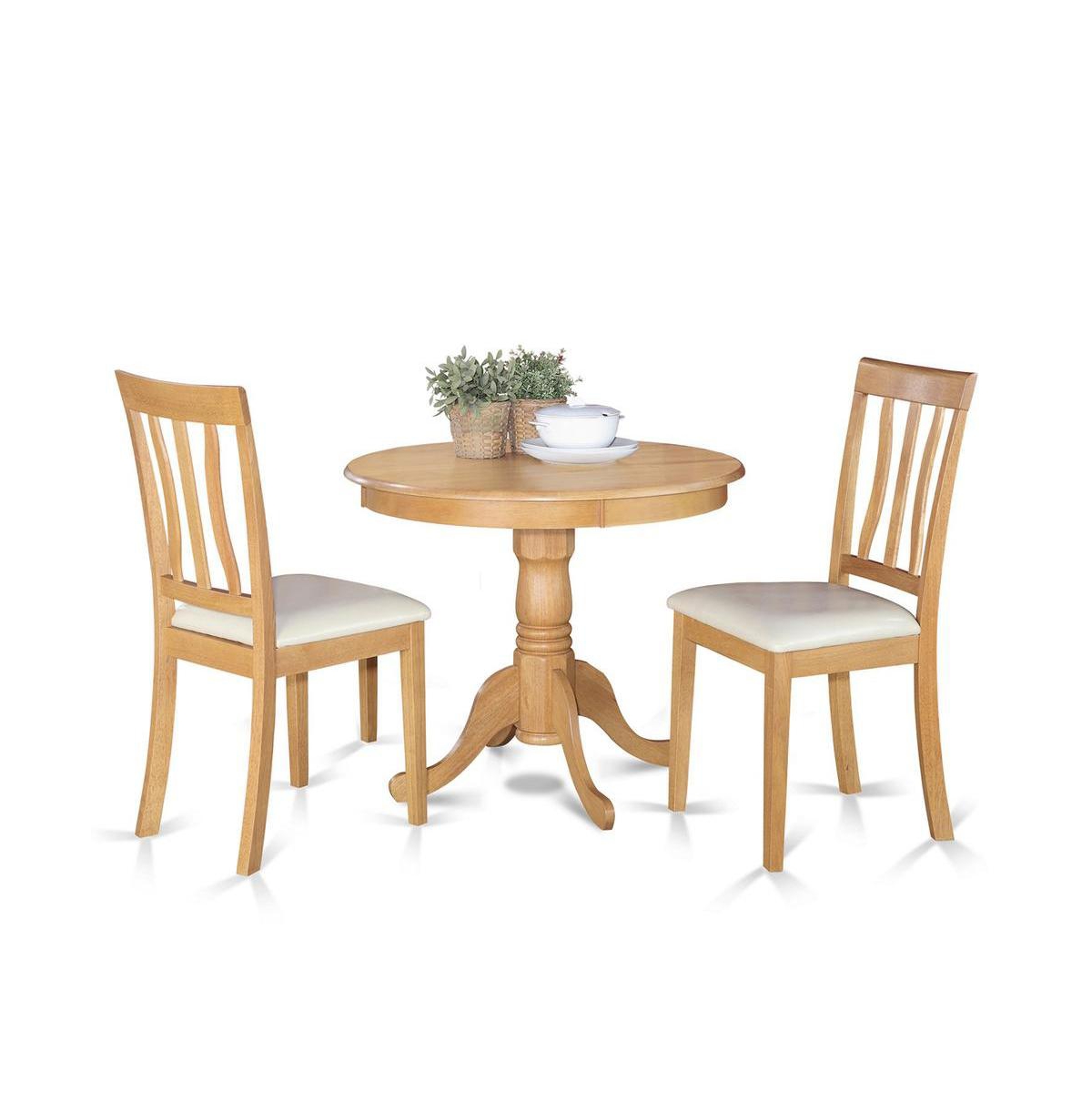 Click here for East West Furniture 3 Pc Kitchen Table set- Table... prices