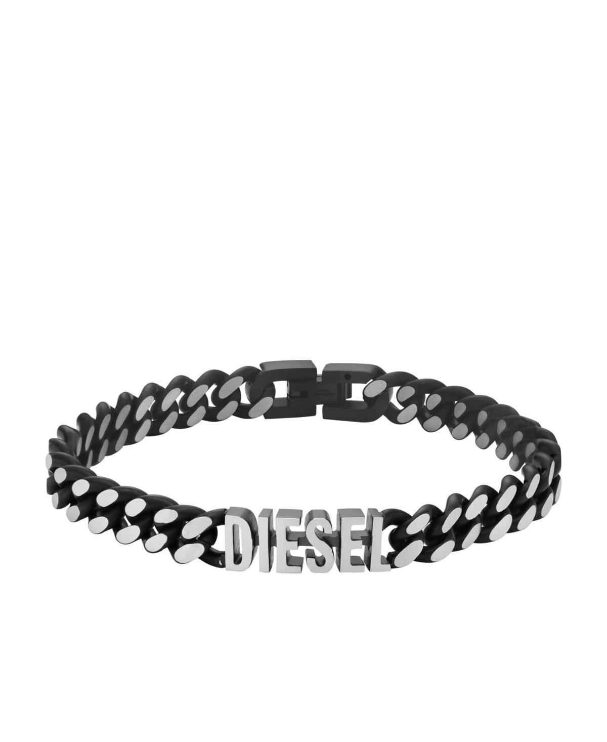 Click here for Diesel Black-Tone Stainless Steel Chain Bracelet prices