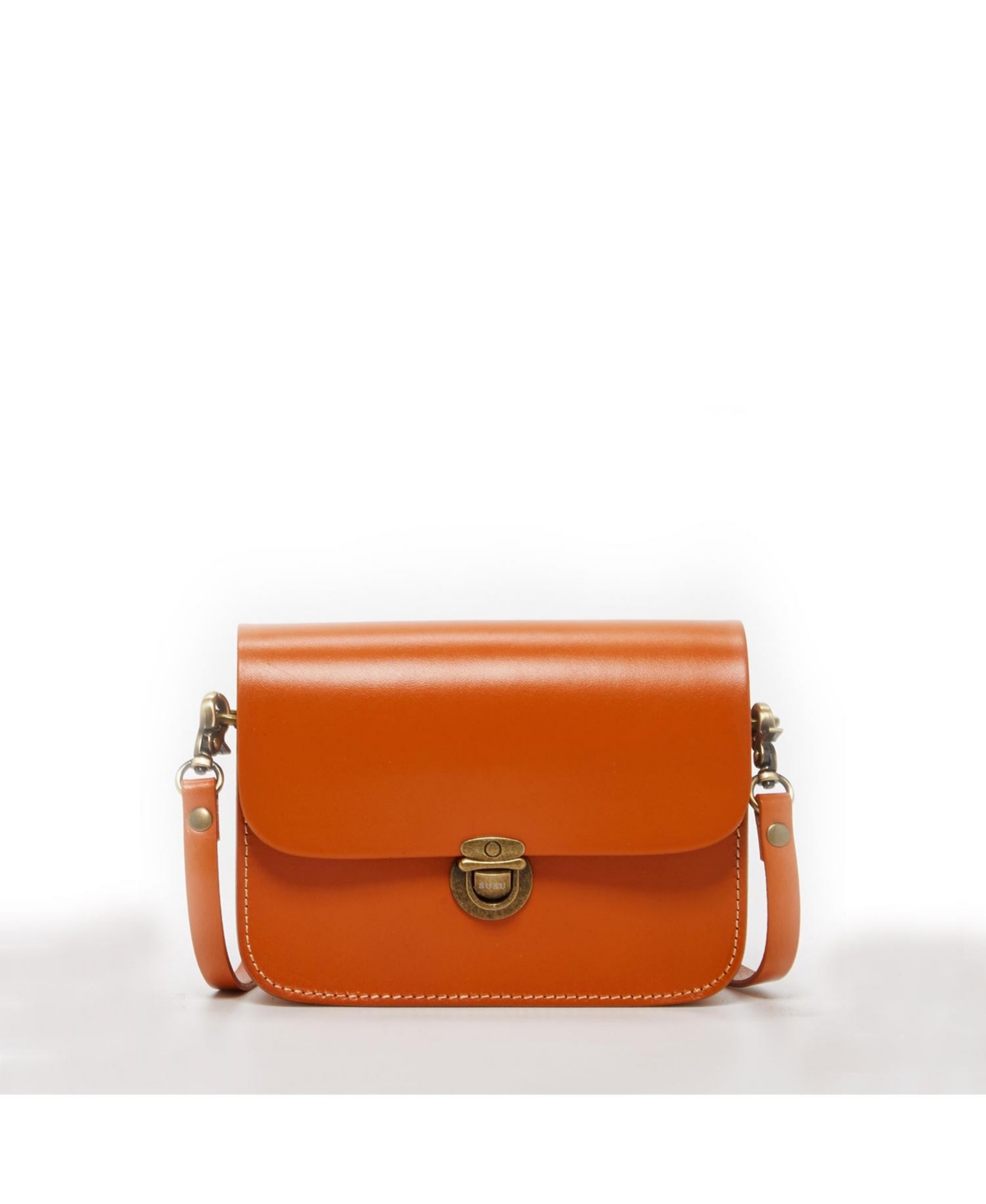 Click here for Susu Light Brown Leather Crossbody Bag Caramel Sma... prices