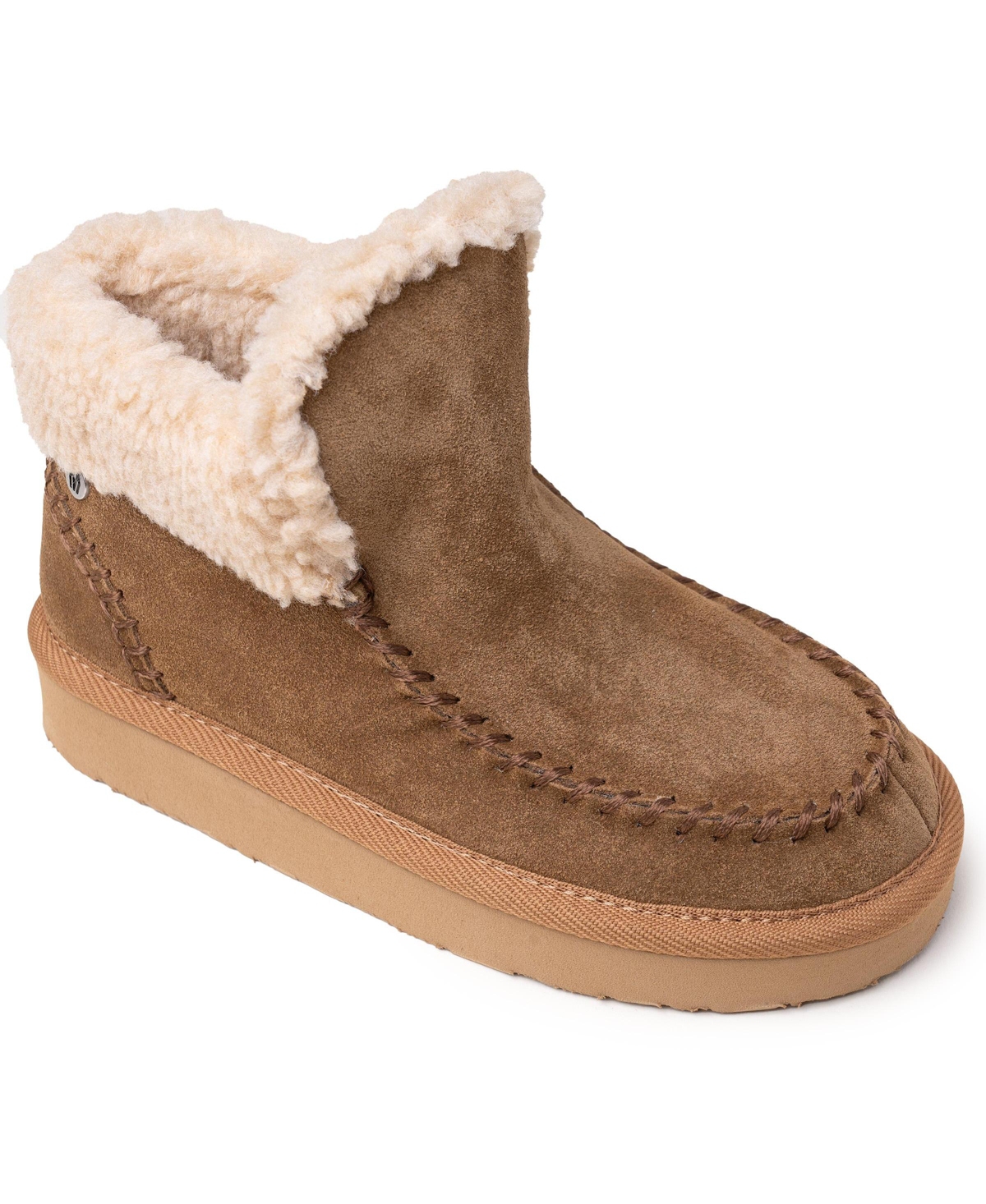 Click here for Minnetonka Womens Chandra Suede Berber Lined Ankle... prices