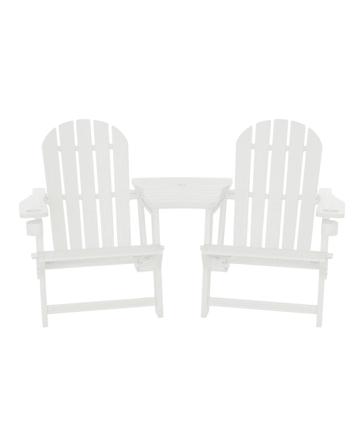 Click here for Outdoor Hdpe Adirondack Chairs With Connecting Tab... prices