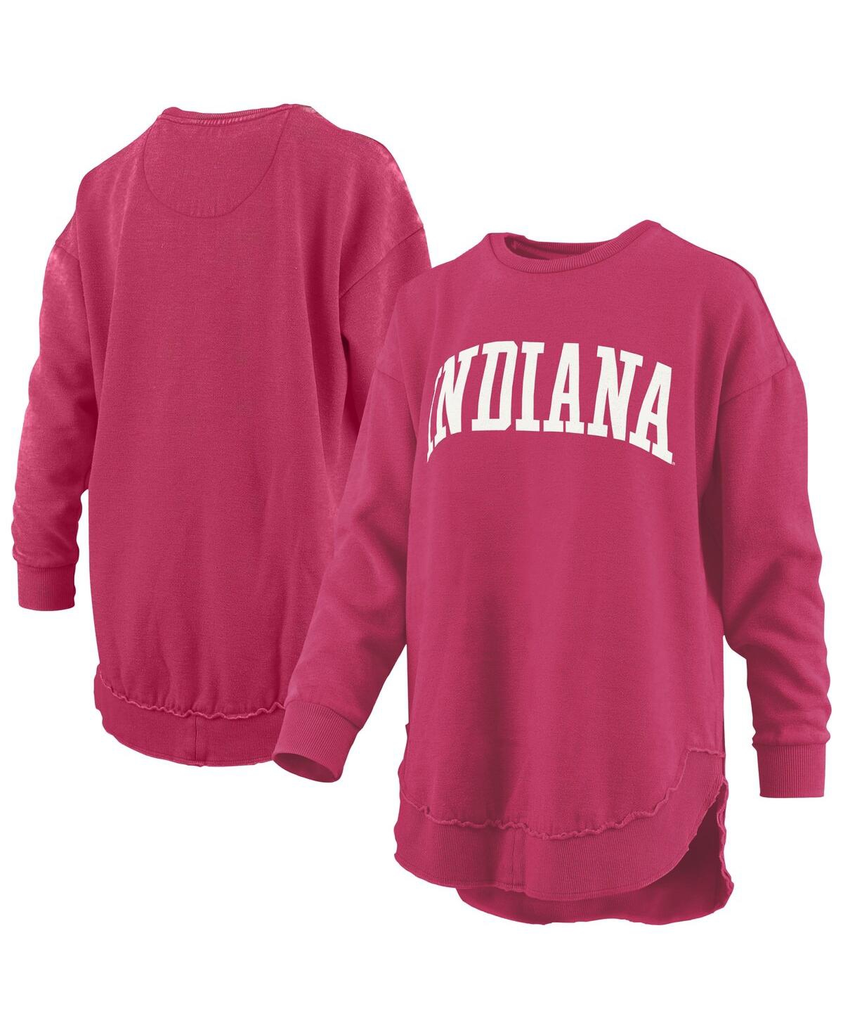 Click here for Pressbox Womens Crimson Indiana Hoosiers Melange P... prices
