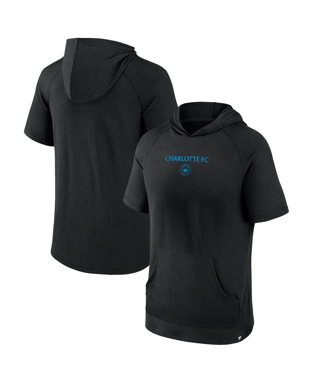 Click here for Fanatics Mens Black Charlotte Fc Match Raglan Shor... prices