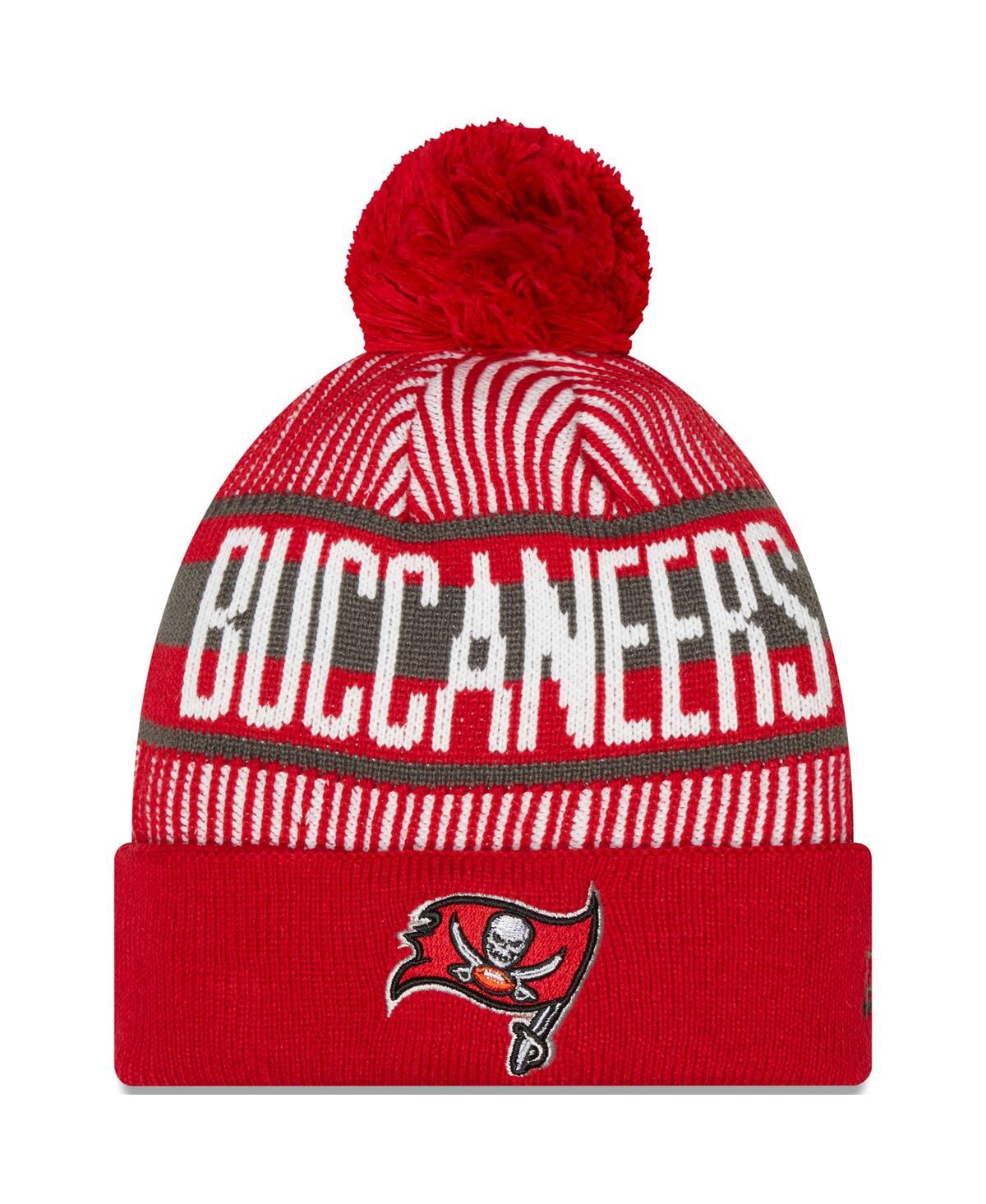 Click here for New Era Mens Red Tampa Bay Buccaneers Striped Cuff... prices