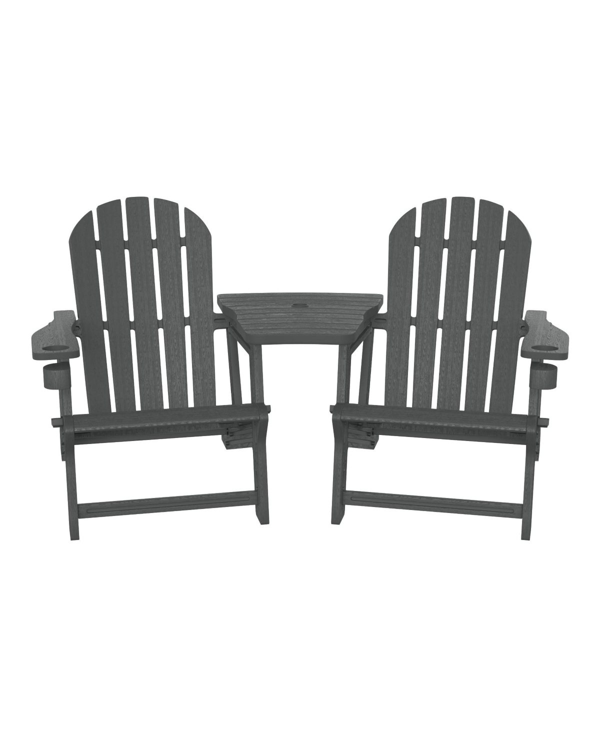 Click here for Outdoor Hdpe Adirondack Chairs With Connecting Tab... prices