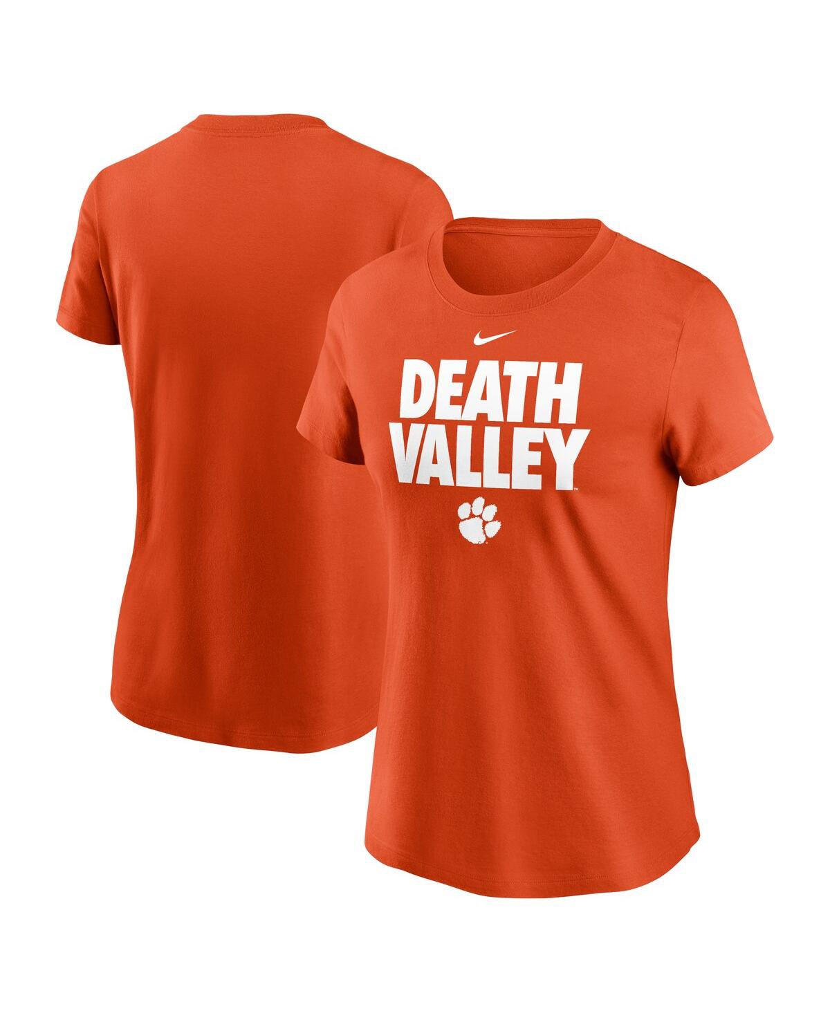 Click here for Nike Womens Orange Clemson Tigers Local Ultimate C... prices