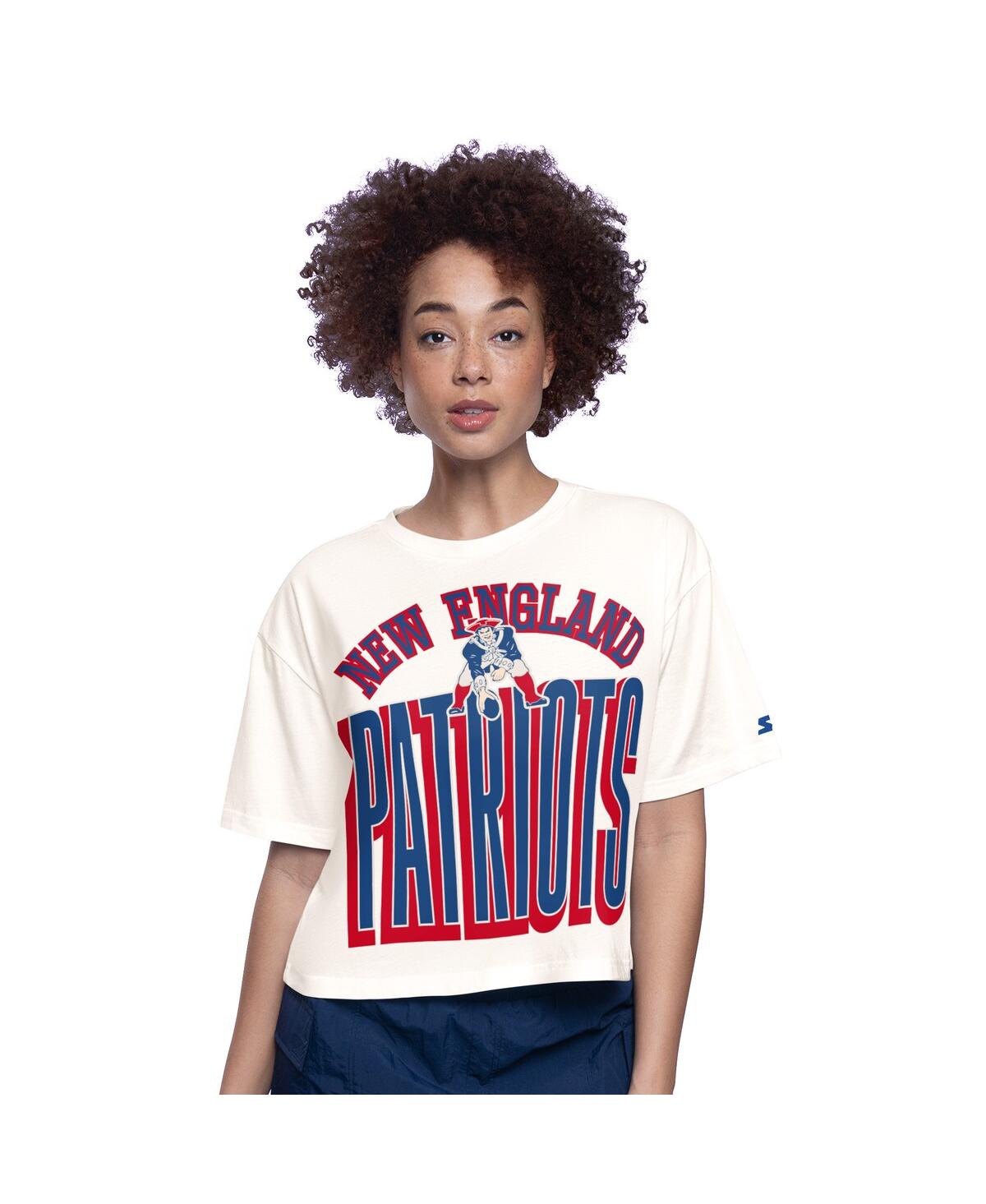 Click here for Starter Womens White New England Patriots Throwbac... prices