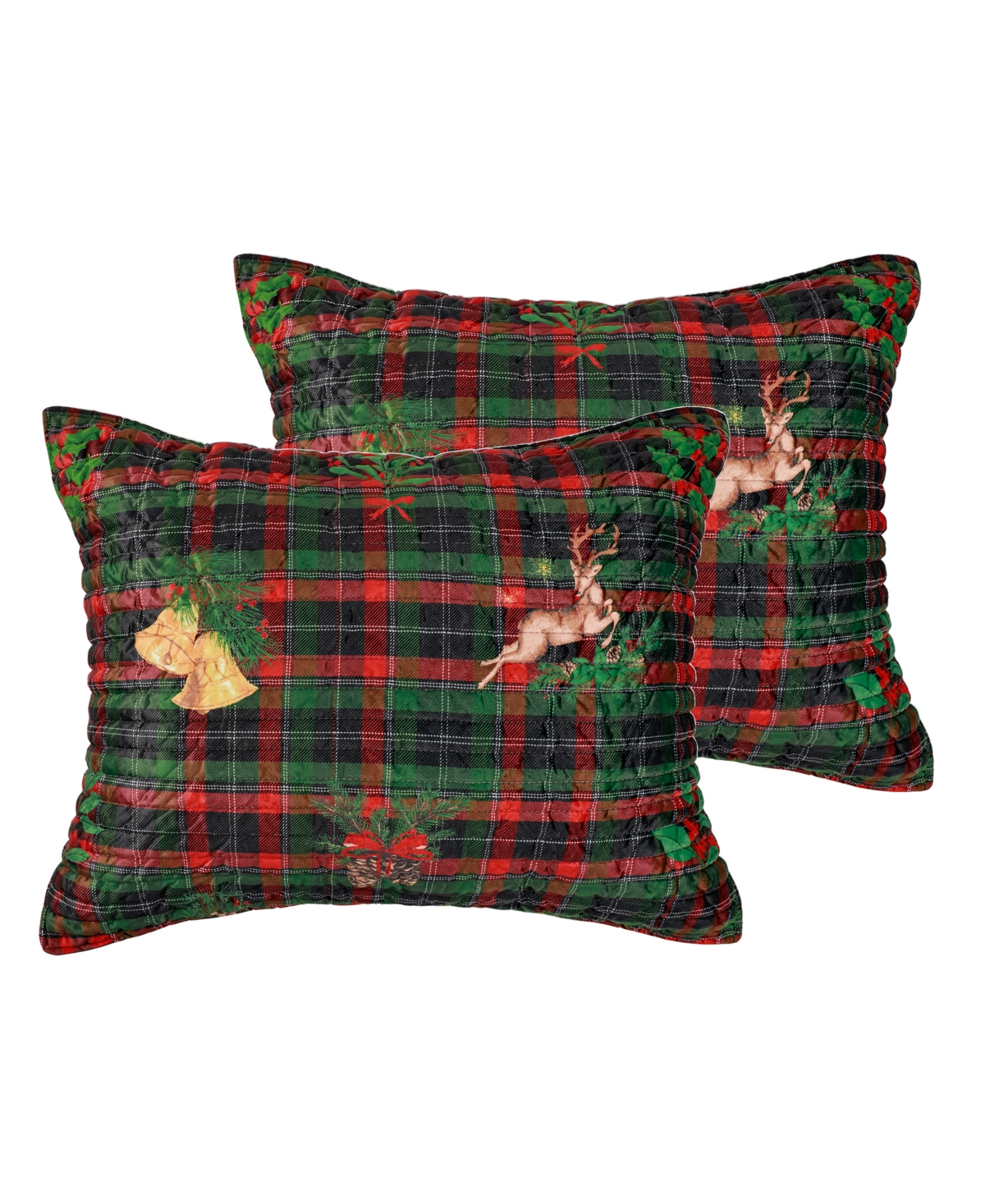 Click here for Levtex Home Merry Tartan 2-Pc. Sham Set  Standard... prices