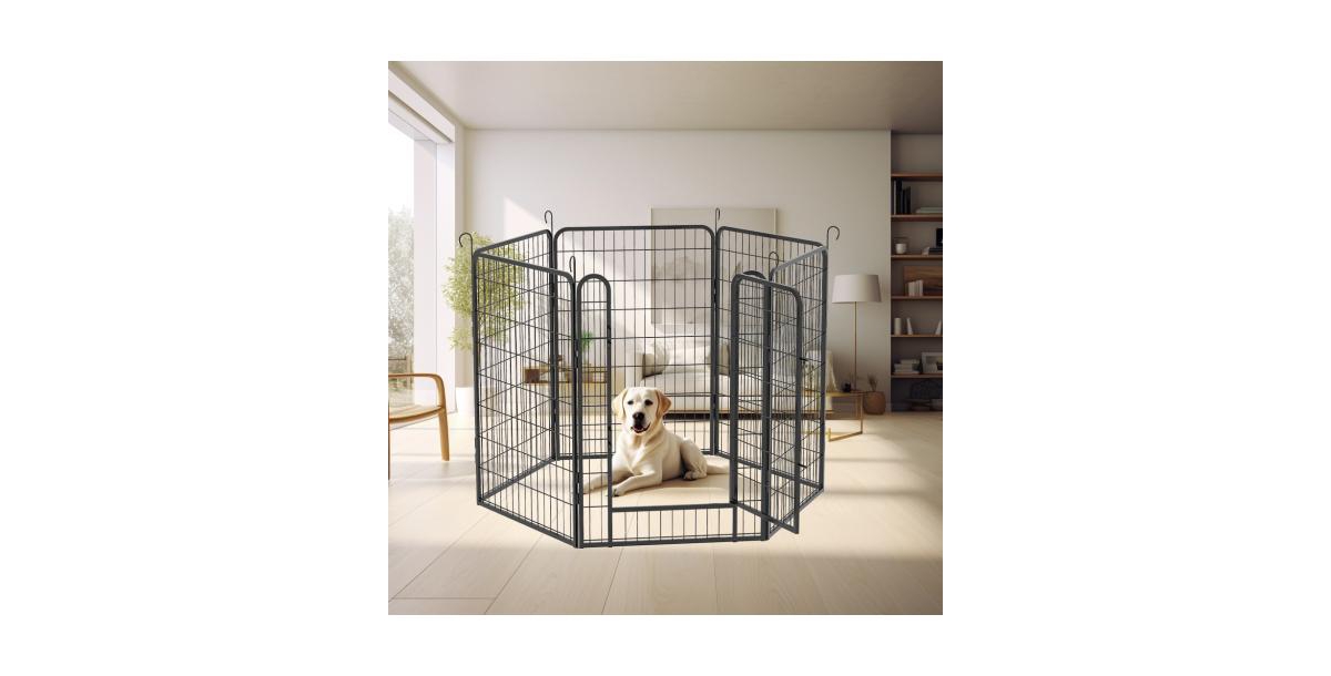 Click here for Aostirmotor 39.37 in. H Dog Fence Pet Exercise Pen... prices