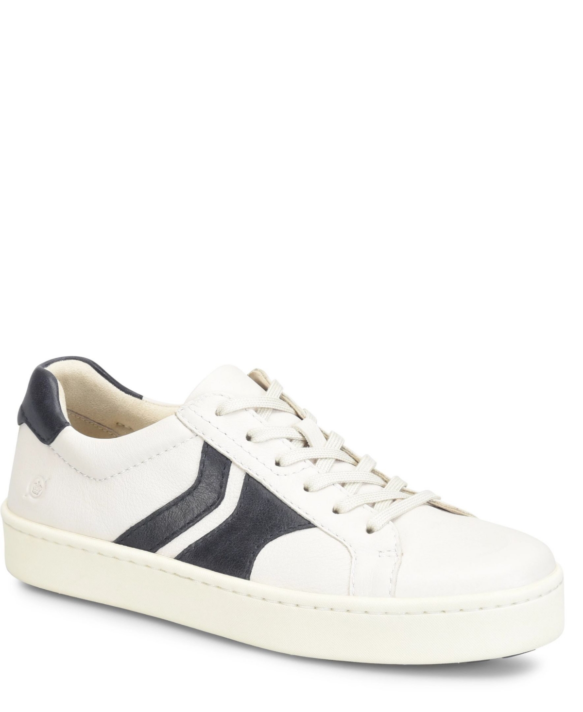 Click here for Born Mens Beck Tie Sneakers - White prices
