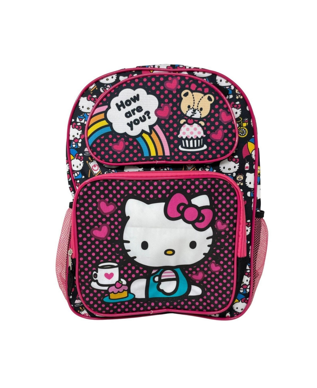 Click here for Hello Kitty 16 Inches Large School Backpack - How... prices