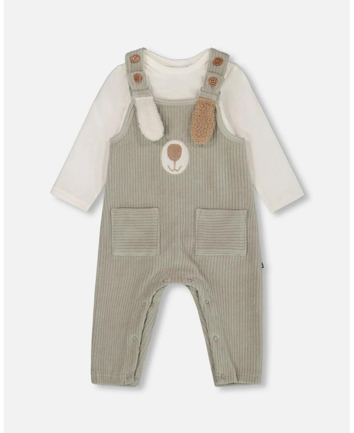 Click here for Deux par Deux Baby Boy Onesie and Stretchy Corduro... prices