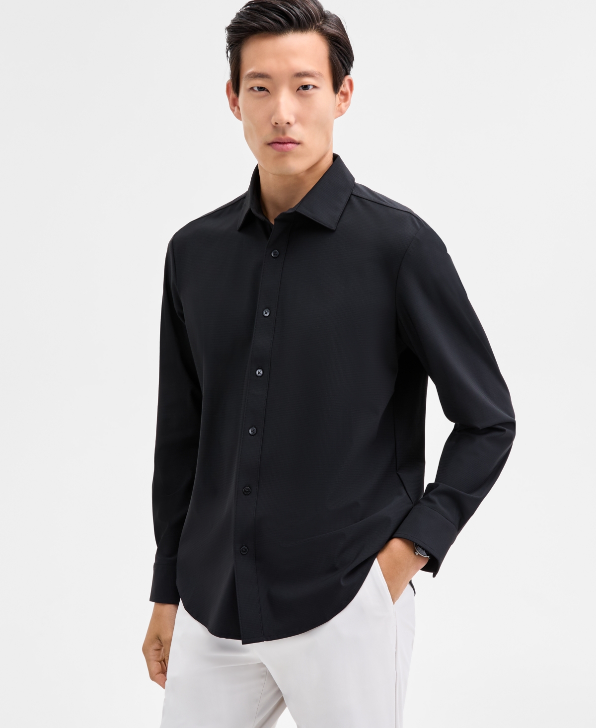 Click here for Alfani Mens Alfatech Everyday Shirt  Macys Exclusi... prices