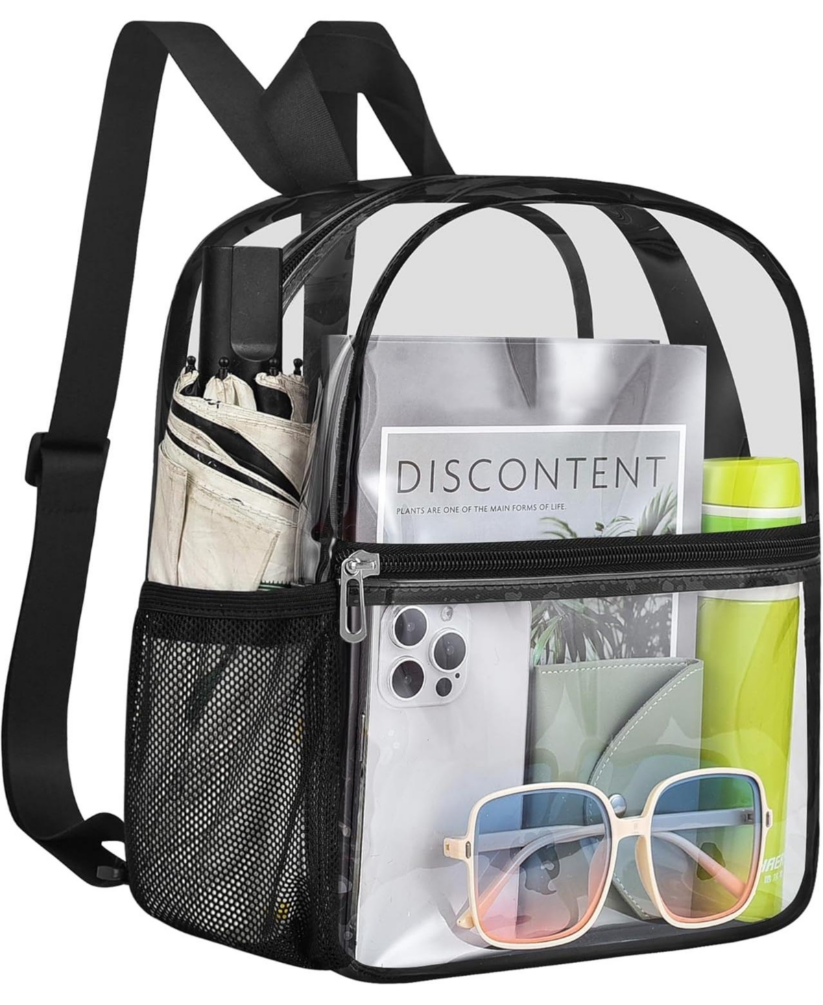 Click here for Clear Backpack Stadium Approved 12×12×6... prices
