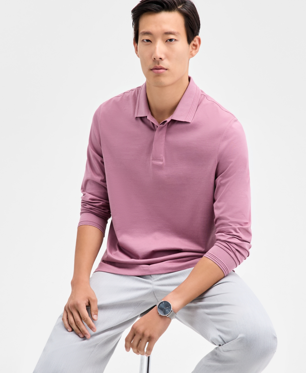 Click here for Alfani Mens Mercerized Polo Shirt  Created for Mac... prices