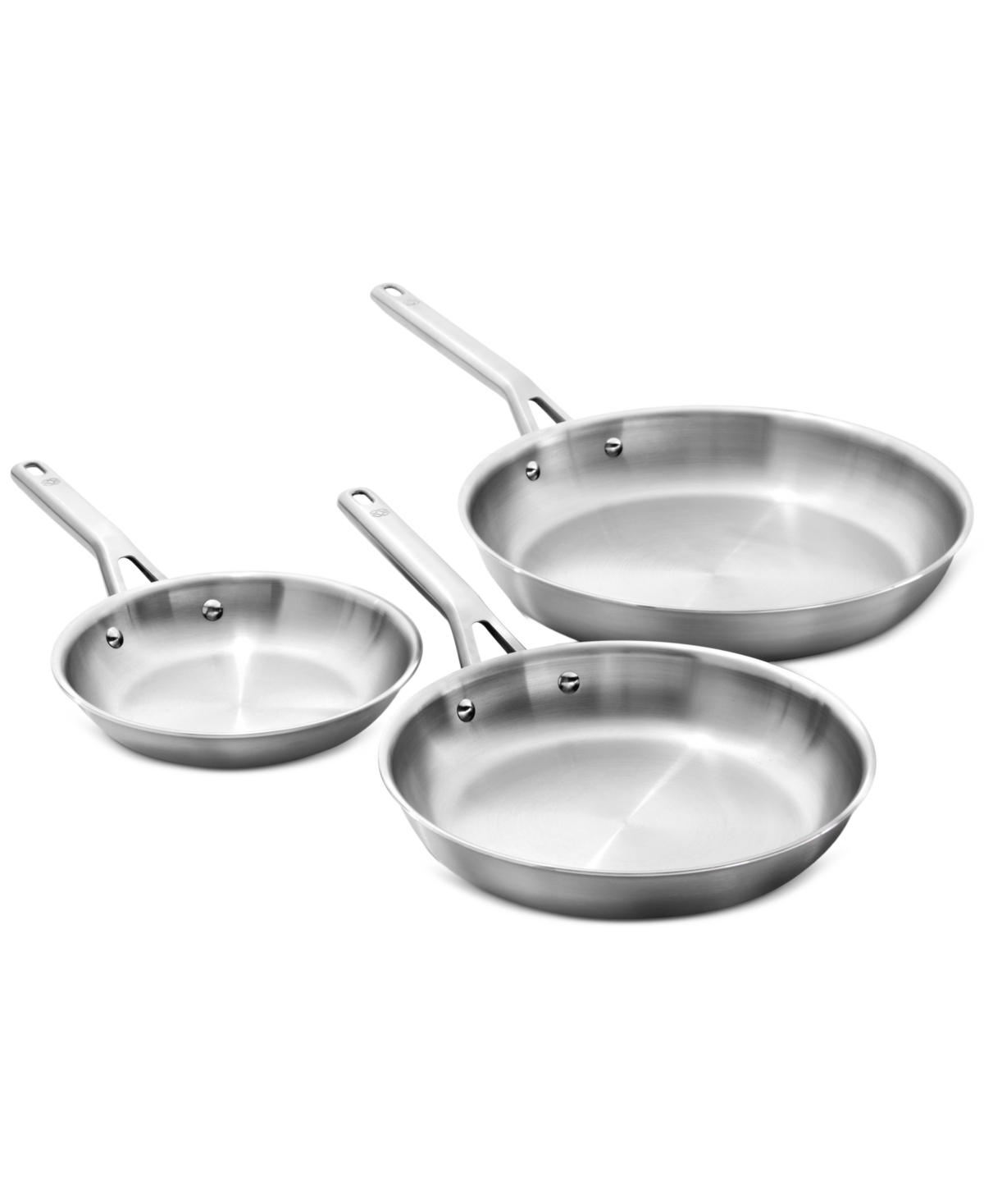 Click here for Calphalon Stainless Steel 3-Piece Fry Pan Set - Si... prices