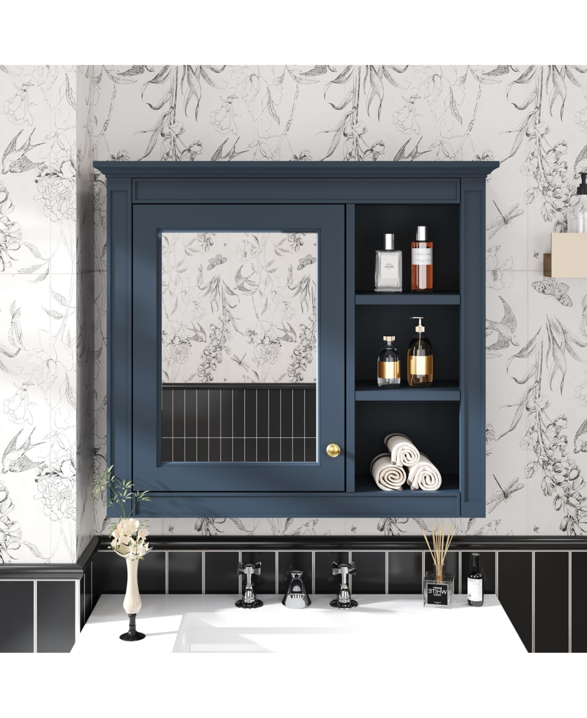 Click here for Casainc 30 x 28 Bathroom Medicine Cabinet with Mir... prices