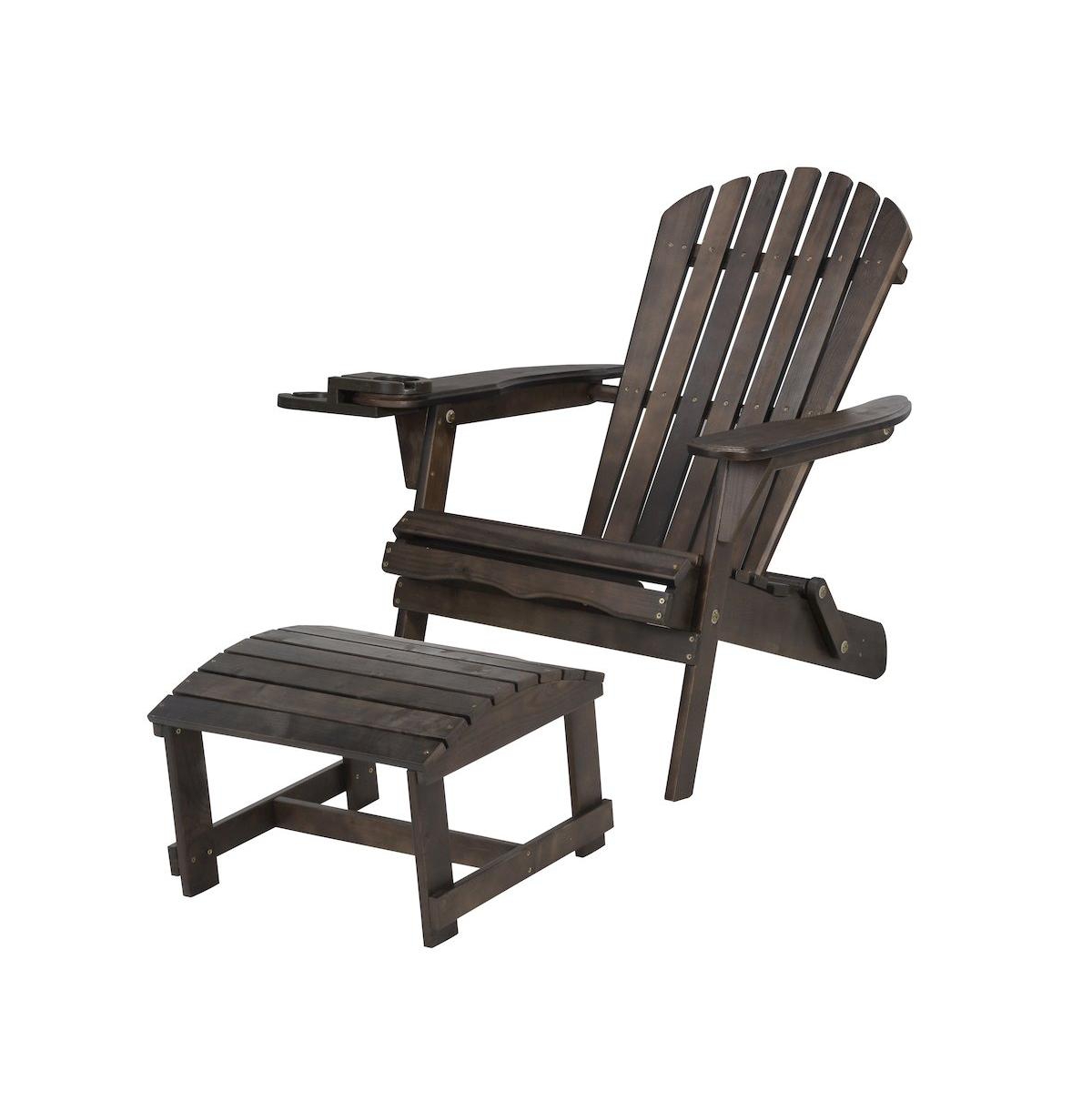 Click here for Jiallo Foldable Adirondack Chair With Cup Holders... prices