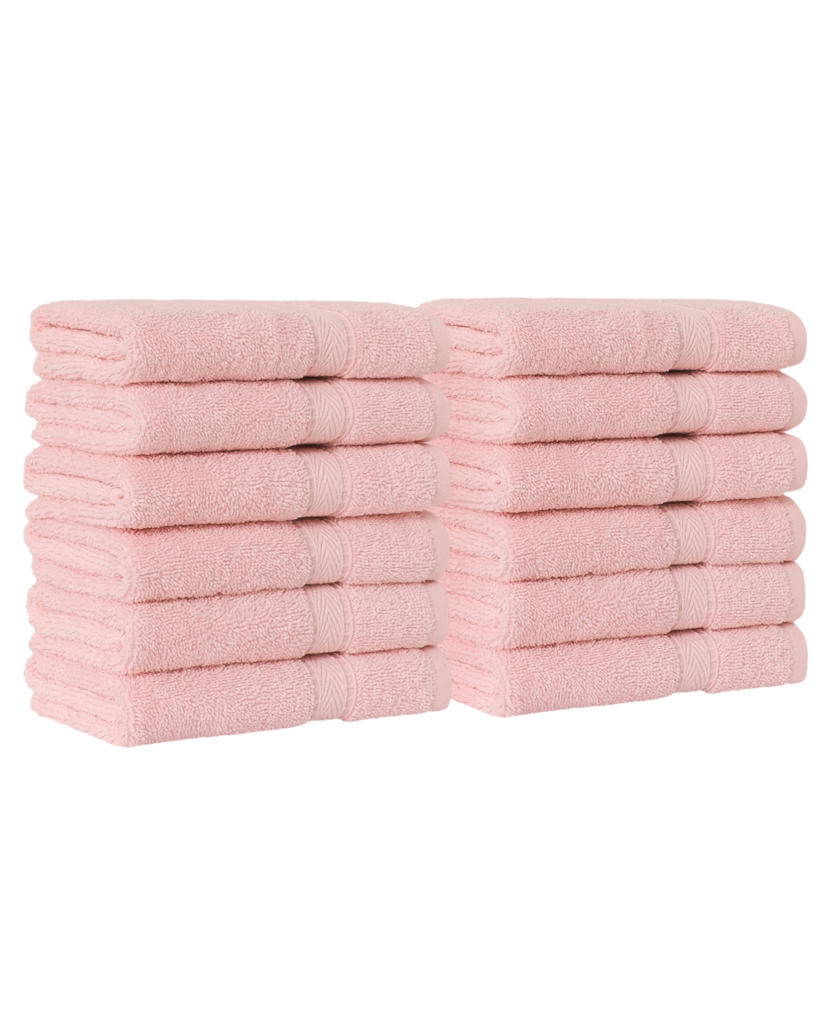 Linum Home Sinemis 12-Pc. Washcloth Set - Pink