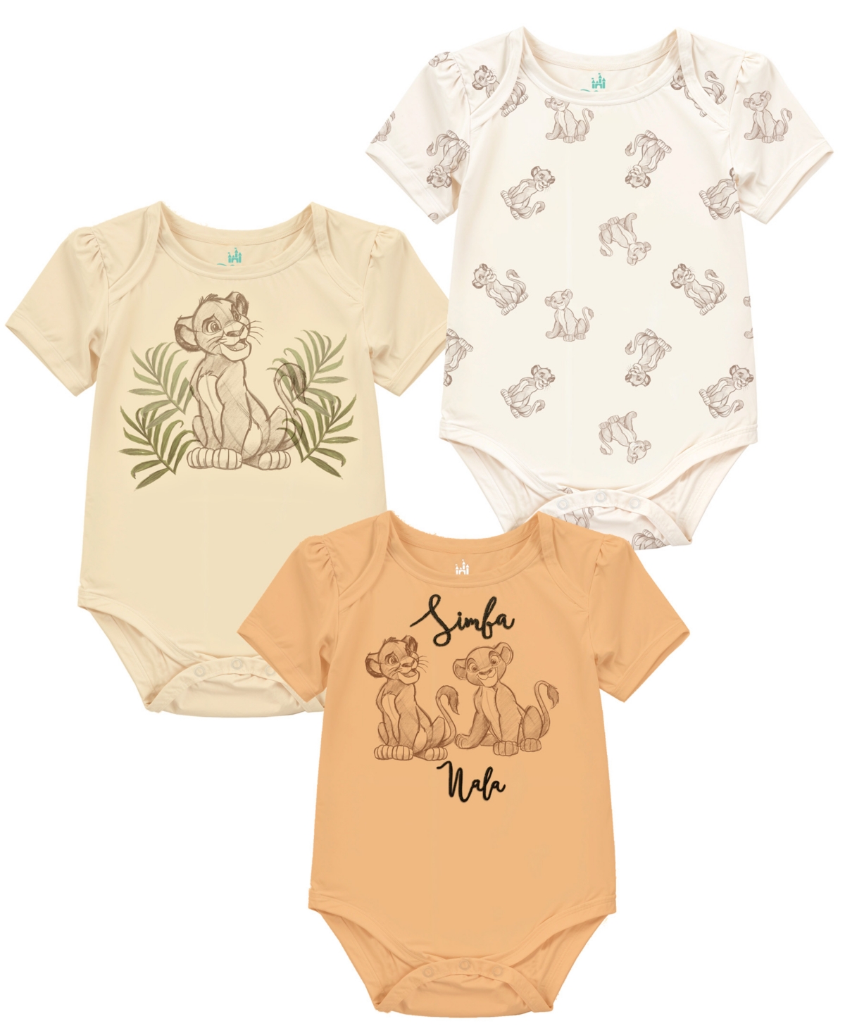 Click here for Disney Baby Boys 3-Pack Lion King Short Sleeve Bod... prices