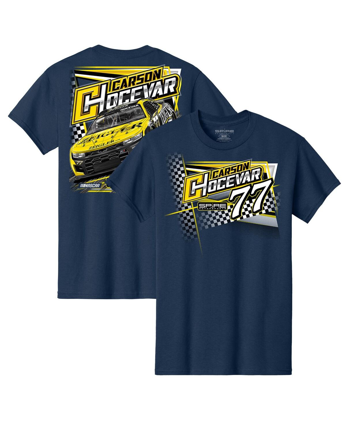 Click here for Spire Motorsports Mens Navy Carson Hocevar Zeigler... prices