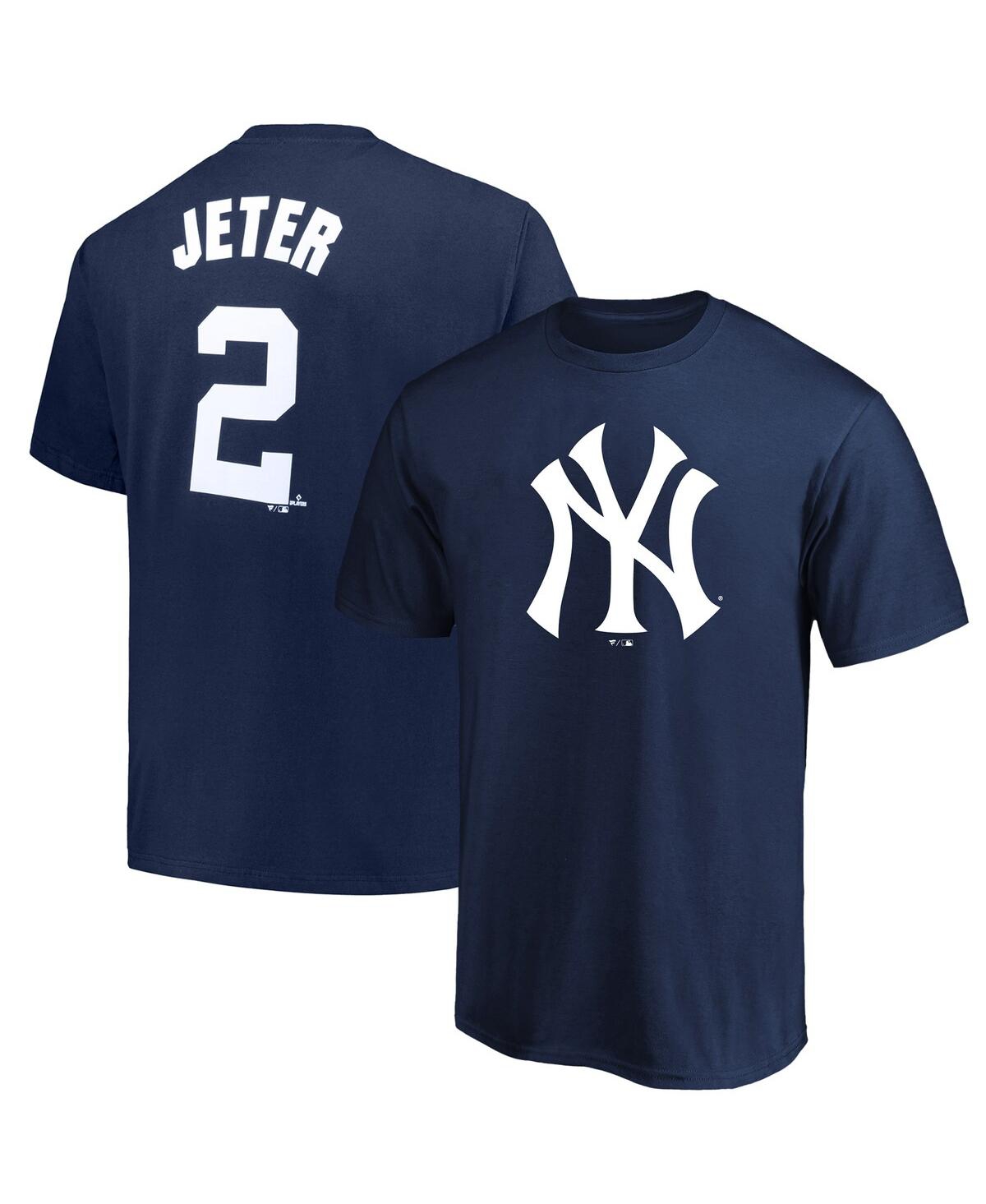 Click here for Fanatics Mens Derek Jeter Navy New York Yankees Bi... prices
